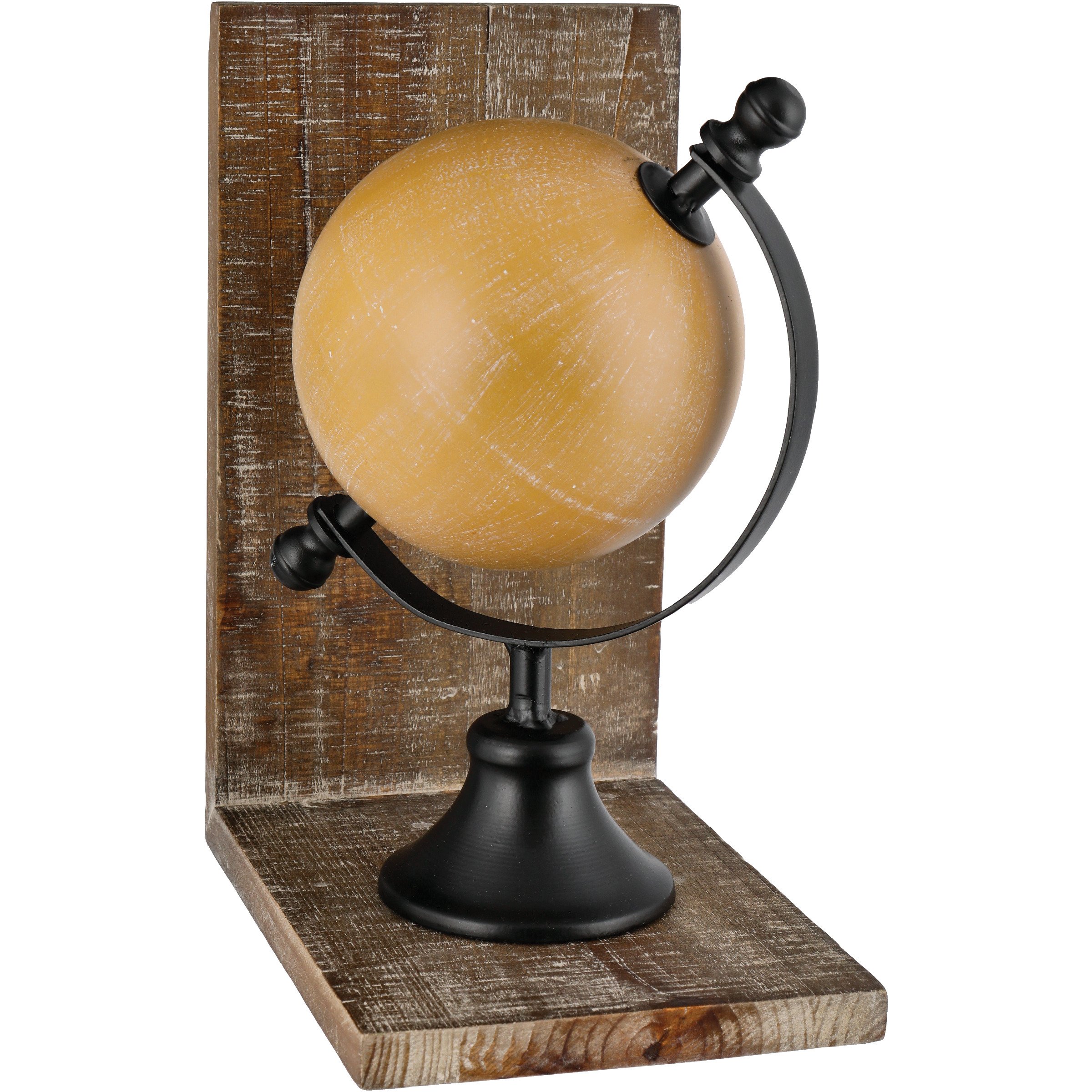Haven + Key Decorative Globe Wooden Bookend - Shop Seasonal decor at H-E-B