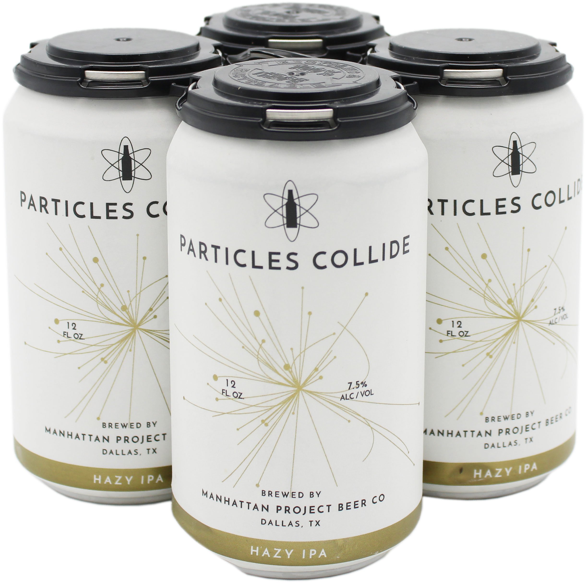 Manhattan Project Beer Company Particles Collide Hazy IPA Beer 12 oz ...