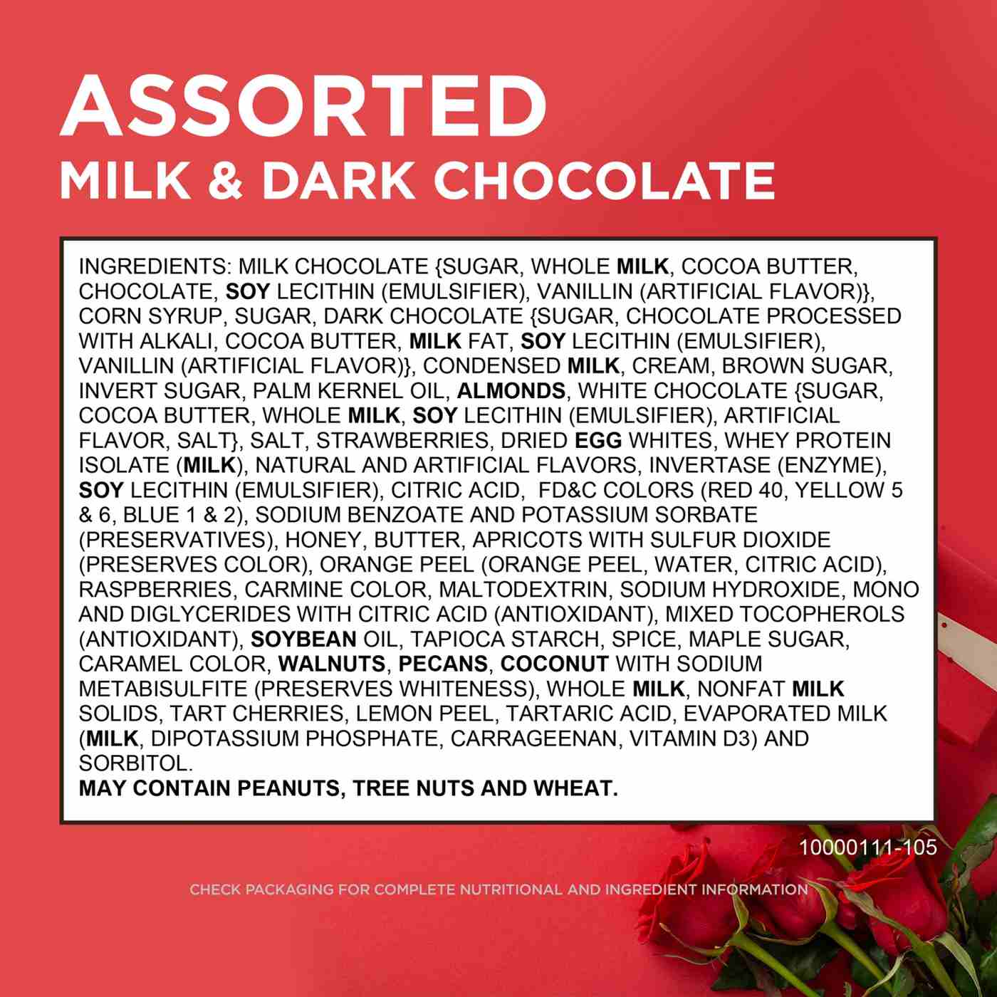 Whitman's Sampler Assorted Chocolates Valentine's Heart Gift Box, 5 Pc ...