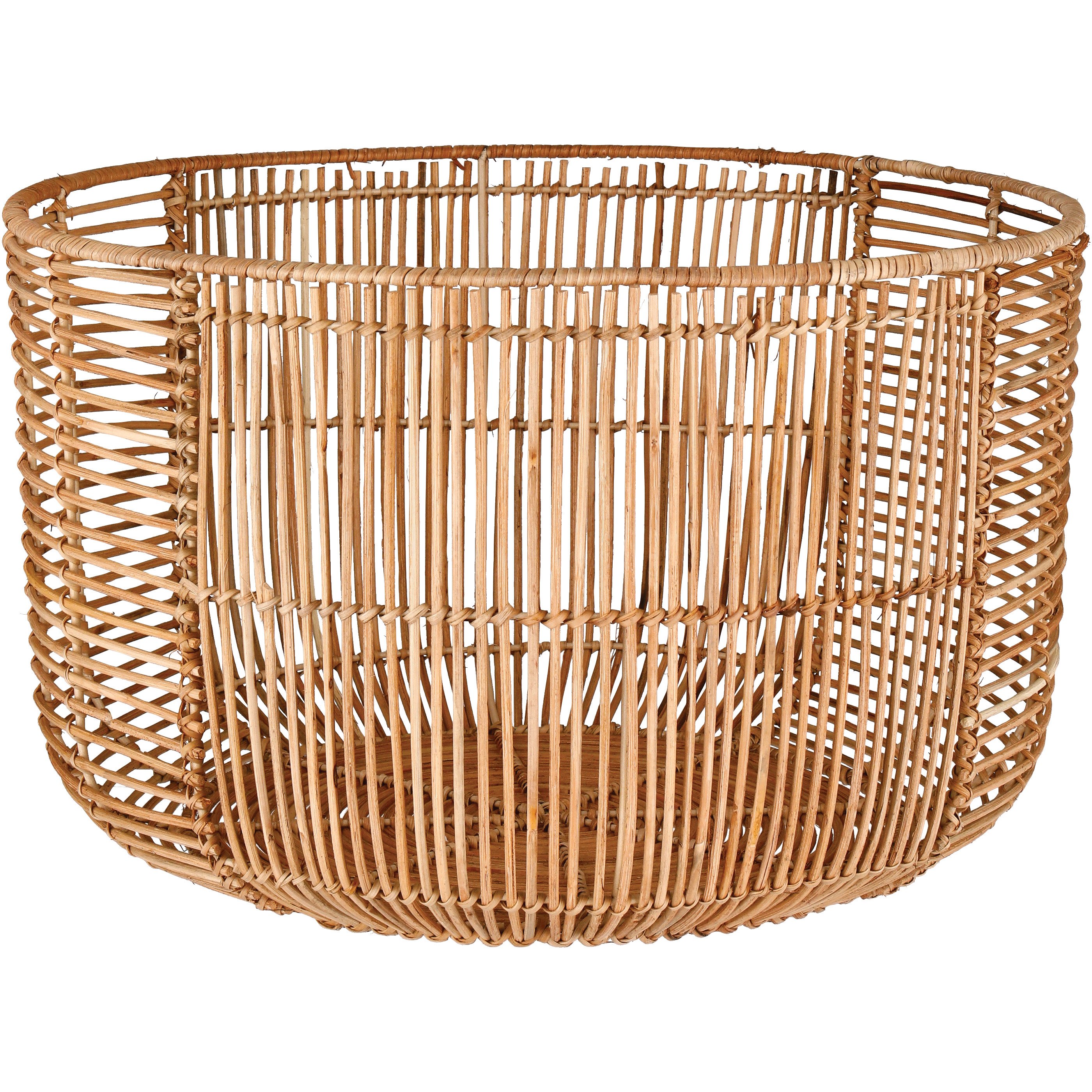 Haven + Key Rattan Storage Basket - Shop Seasonal decor at H-E-B