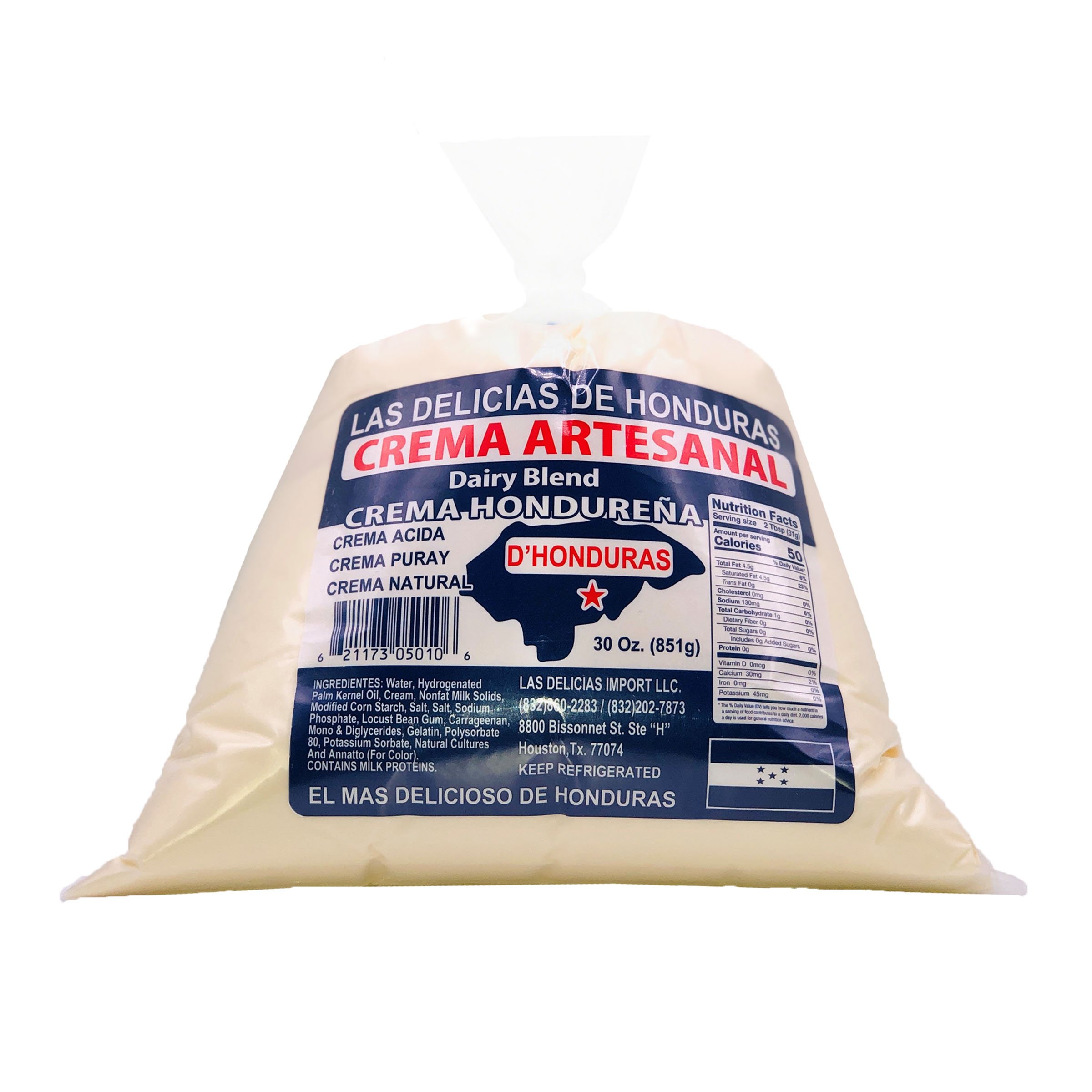 Las Delicias Crema Artesanal Hondureña - Shop Cheese at H-E-B
