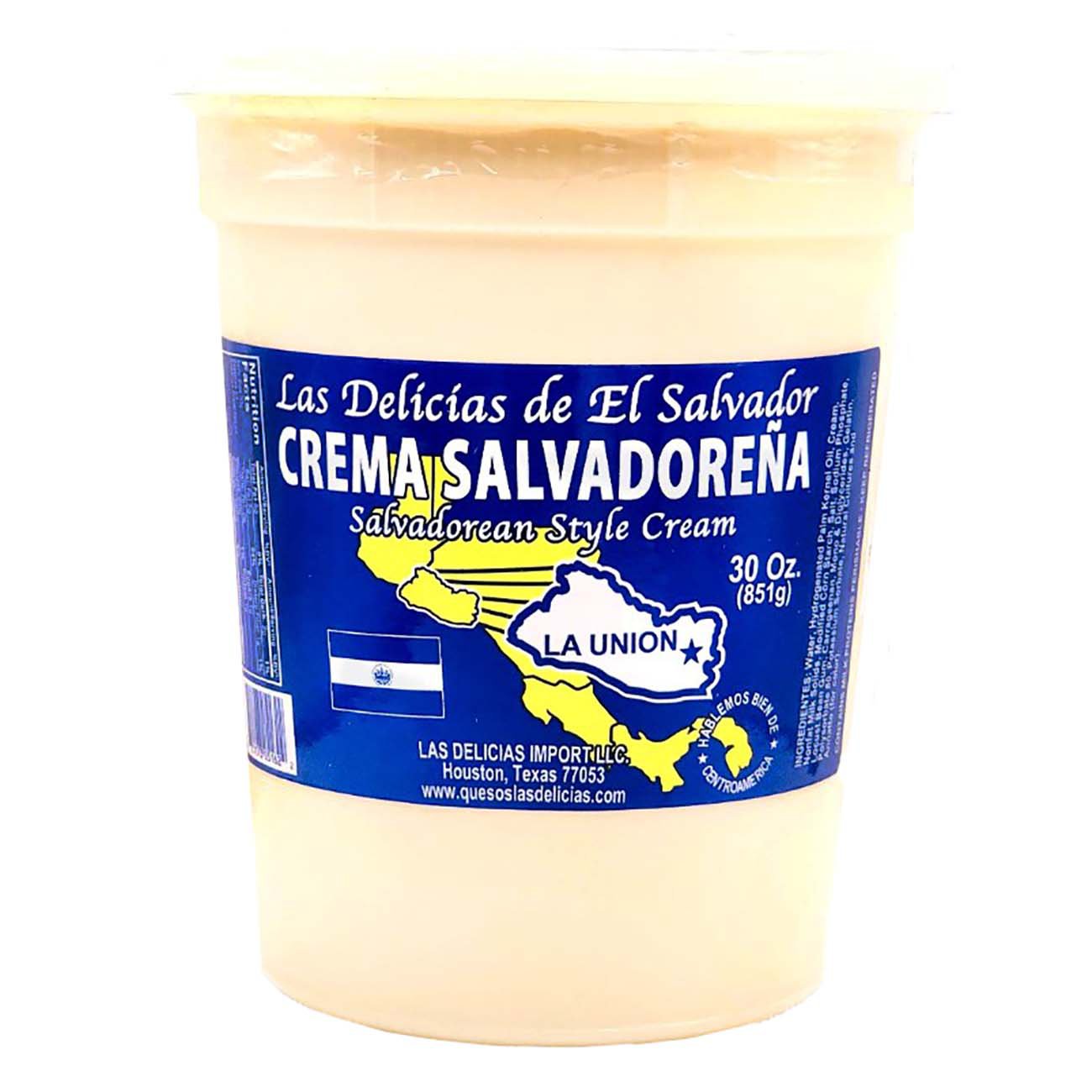 Las Delicias Crema Salvadoreña - Shop Cheese at H-E-B