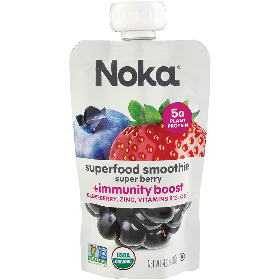 Noka Super Berry Superfood Smoothie - Shop Canned & Dried Food at H-E-B