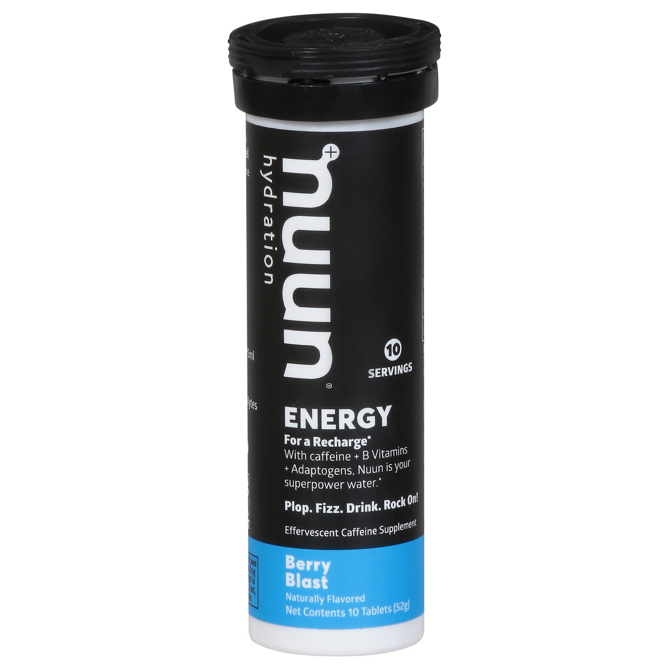 Nuun Hydration Energy Berry Blast Effervescent Caffeine Supplement ...