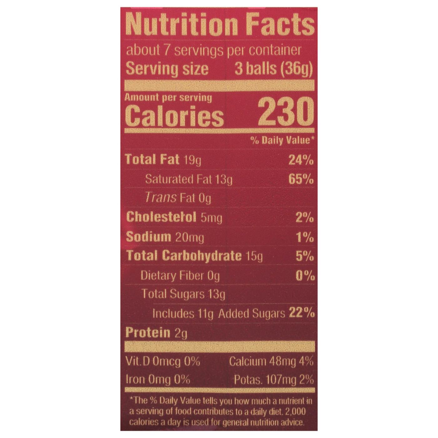 Lindt Lindor Strawberry Dark Chocolate Truffles Valentine's Candy ...