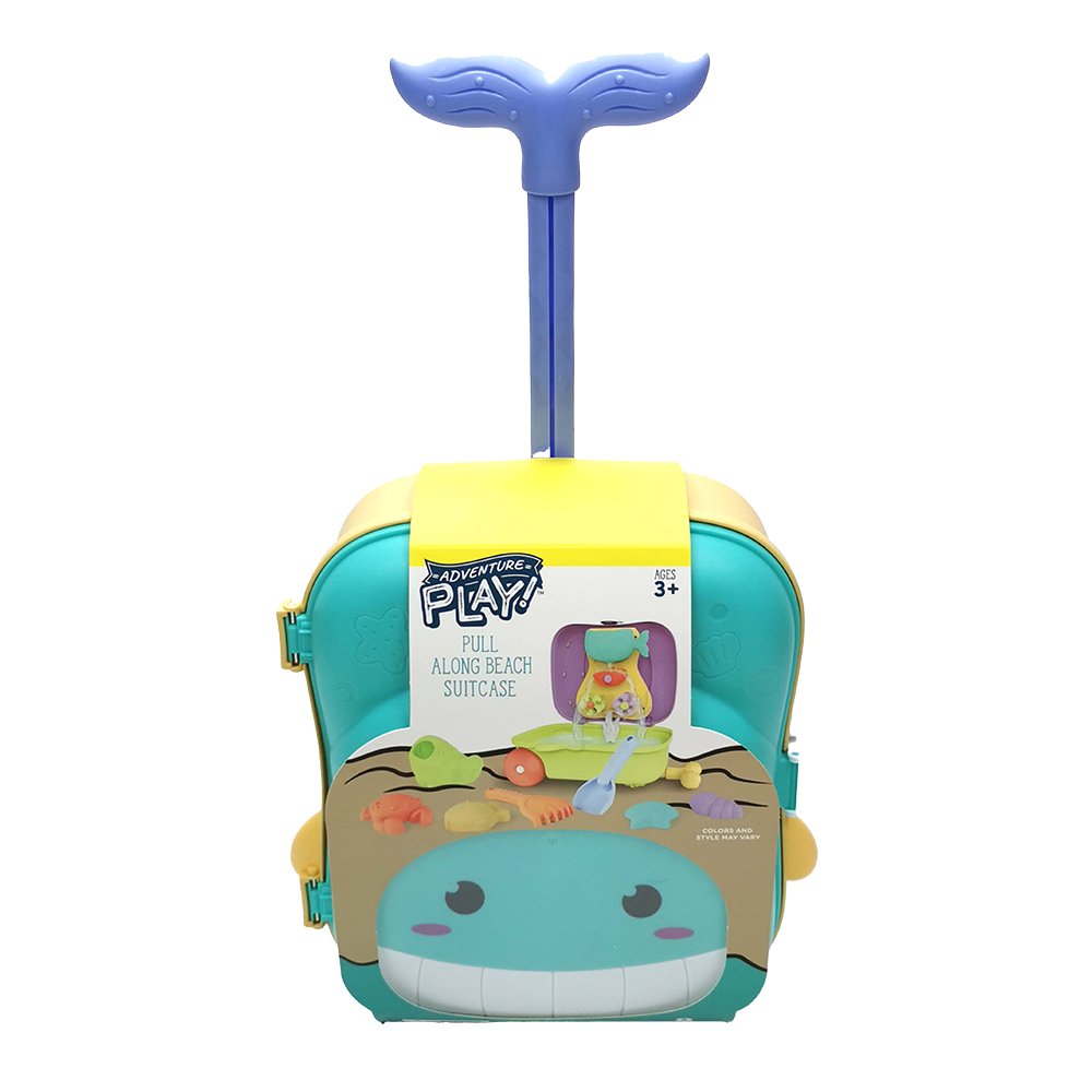 Adventure Play! Pull Along Beach Suitcase Playset - Assorted - Shop ...
