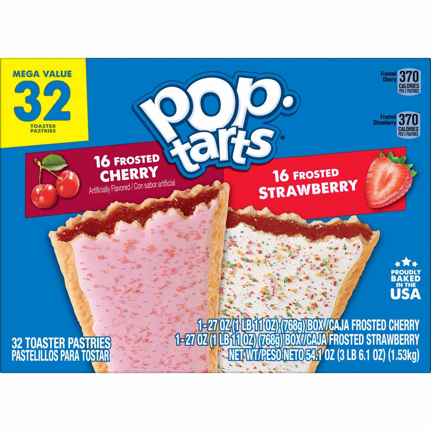 Pop-Tarts Variety Pack Toaster Pastries, 54.1 oz - Shop Toaster ...