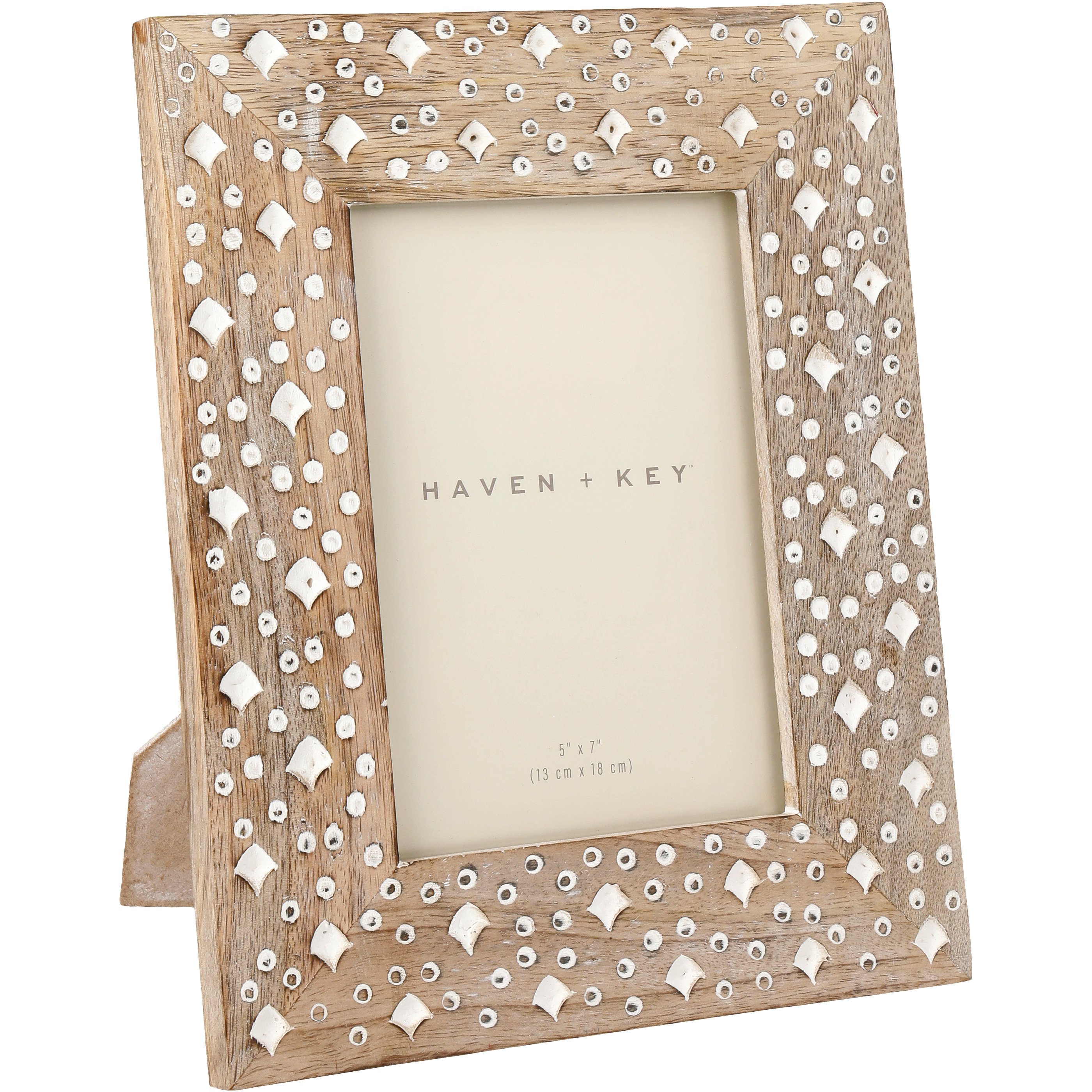 Haven + Key Wooden Moroccan Picture Frame - Shop Seasonal decor at H-E-B