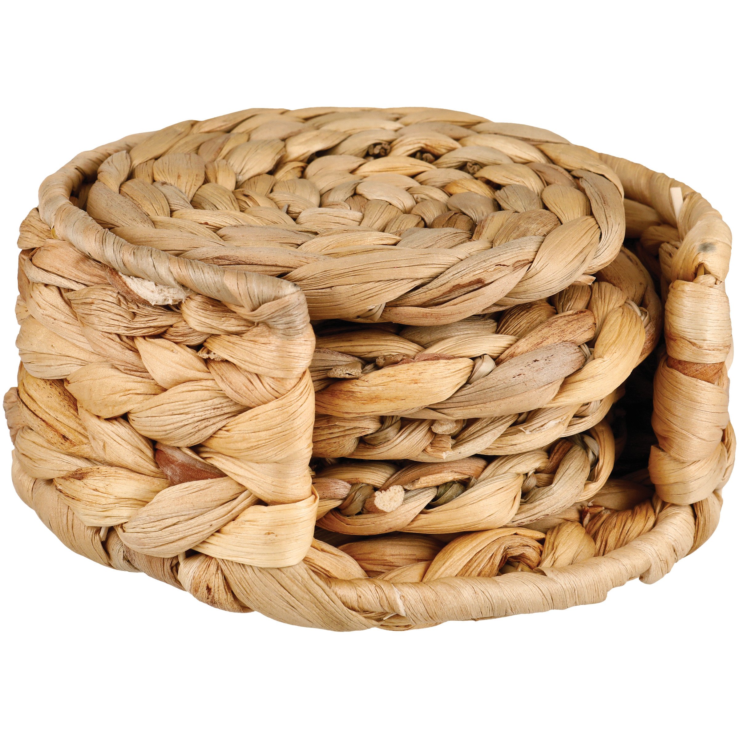 Haven + Key Water Hyacinth Round Coasters - Shop Seasonal Decor at H-E-B