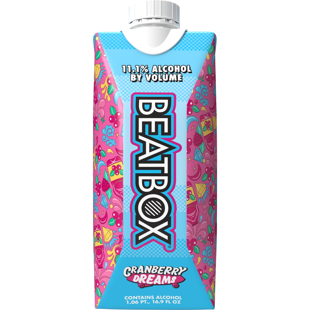 Beatbox Cranberry Dreams Hard Punch - Shop Malt beverages & coolers at ...