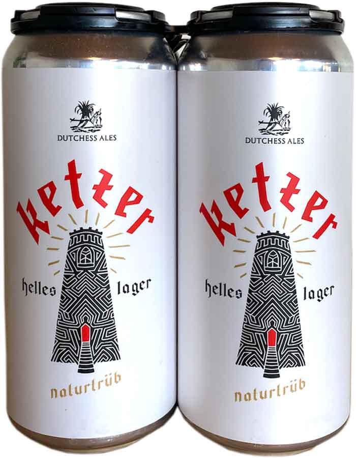 Dutchess Ales Ketzer Helles Lager Beer 4 pk Cans - Shop Beer at H-E-B
