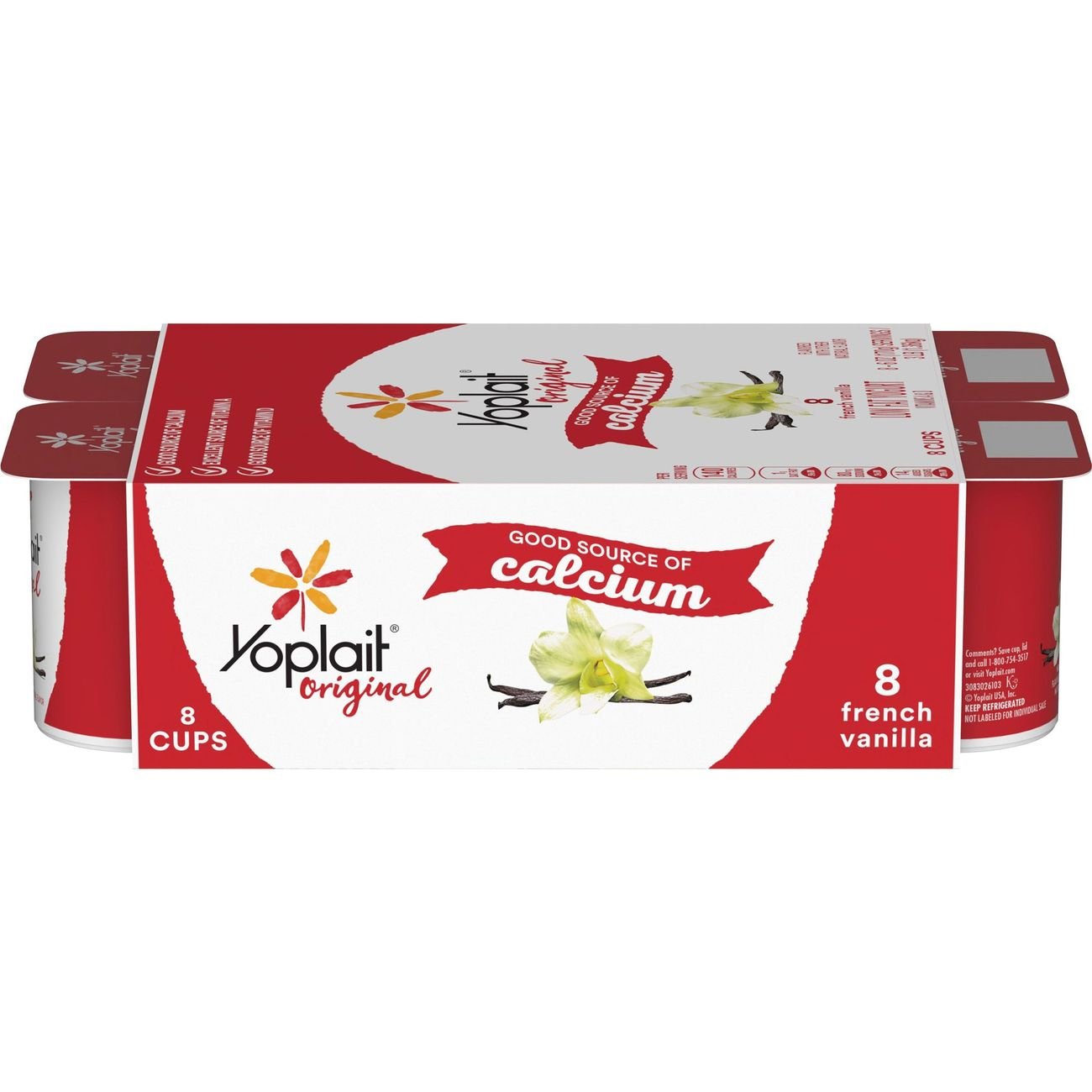 Yoplait Original French Vanilla Yogurt - Shop Yogurt at H-E-B