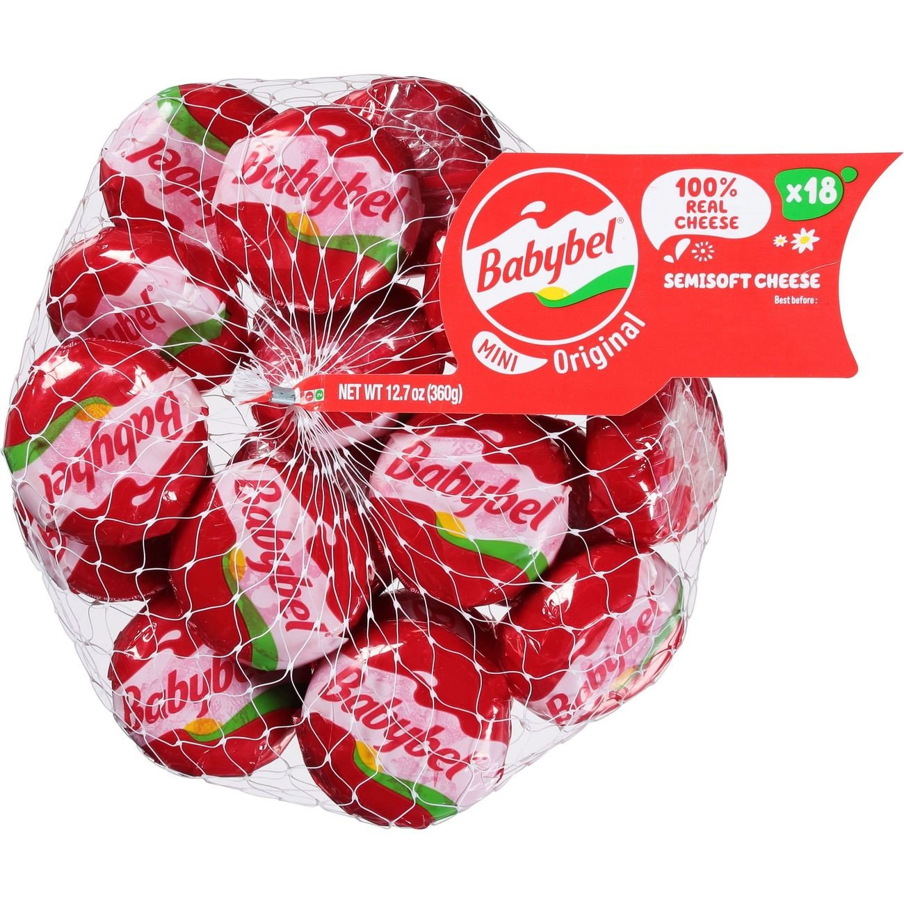 Babybel Mini Original Snack Cheese, 18ct - Shop Cheese at H-E-B