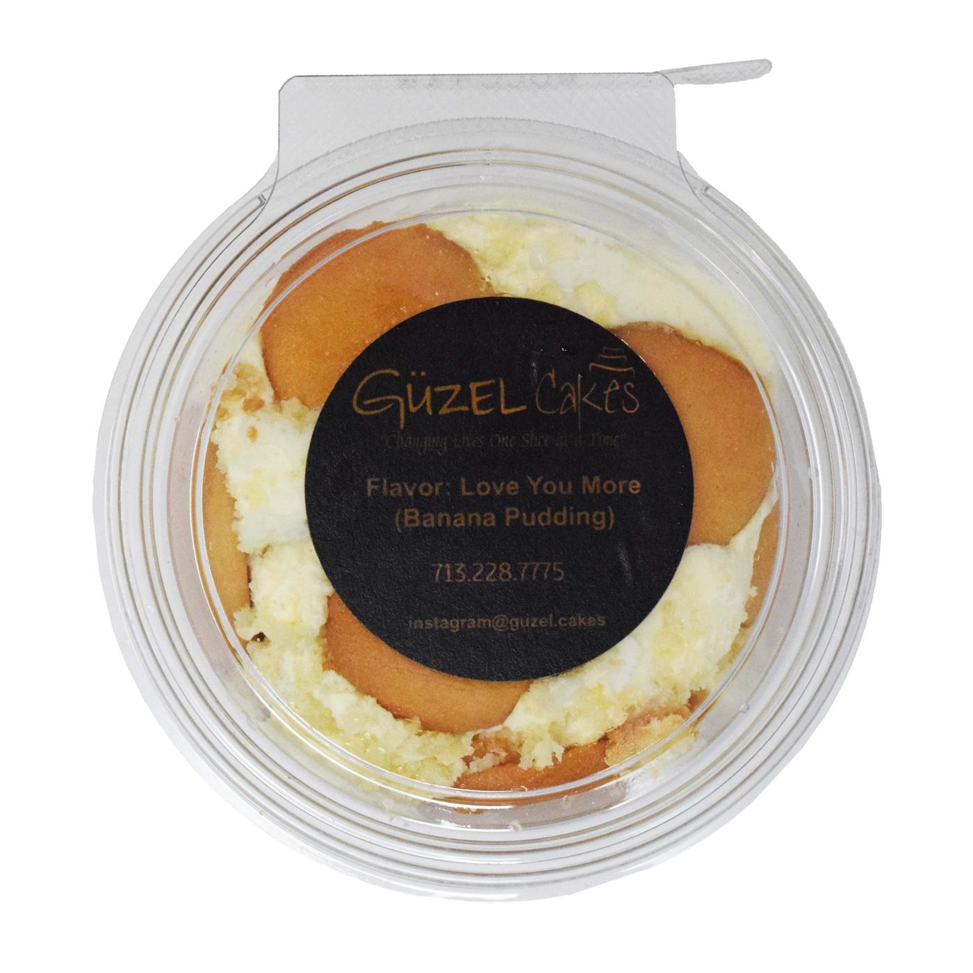 Guzel Cakes Love You More Banana Pudding - Shop Flan & bread pudding at ...