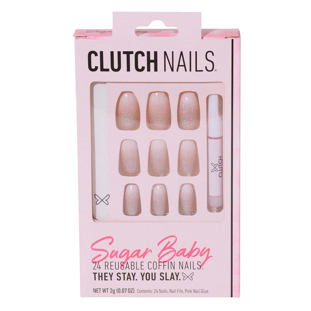 Clutch Nails Press-On Nails Sugar Baby - Shop Nail sets at H-E-B