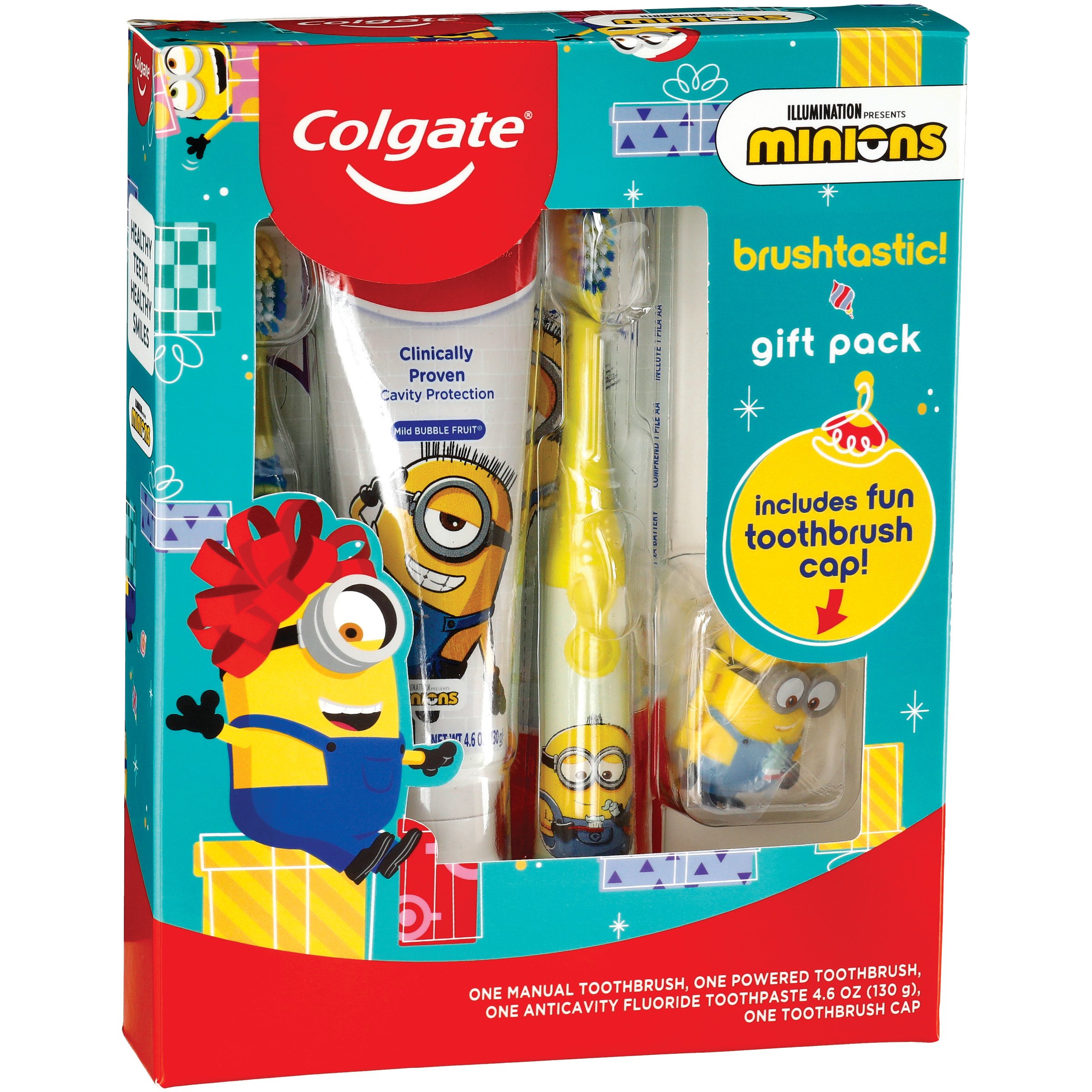 Colgate Kids Brushtastic Minions Gift Pack - Shop Oral Hygiene at H-E-B