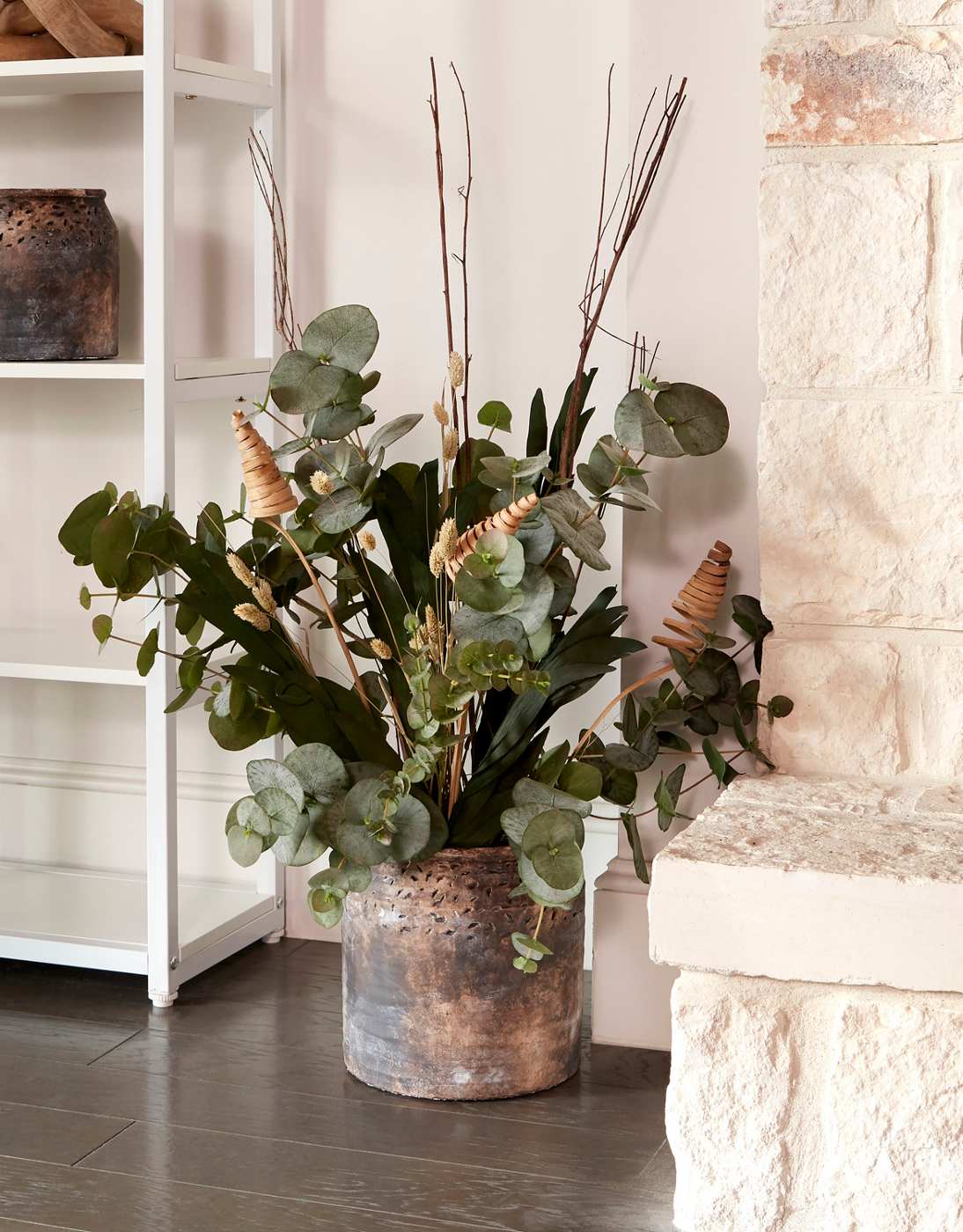 Haven + Key Decorative Small Cement Vase – Brown - Shop Seasonal decor ...