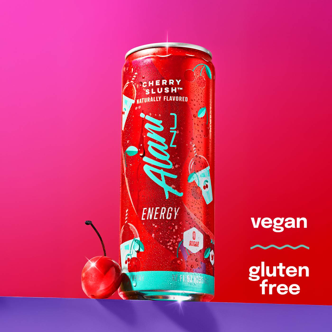 Alani Nu Zero Sugar Energy Drink - Cherry Slush - Shop Diet & fitness ...