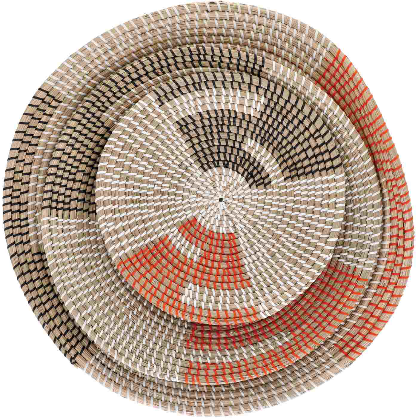 Haven + Key Decorative Hanging Woven Round Set - Assorted Colors - Shop ...