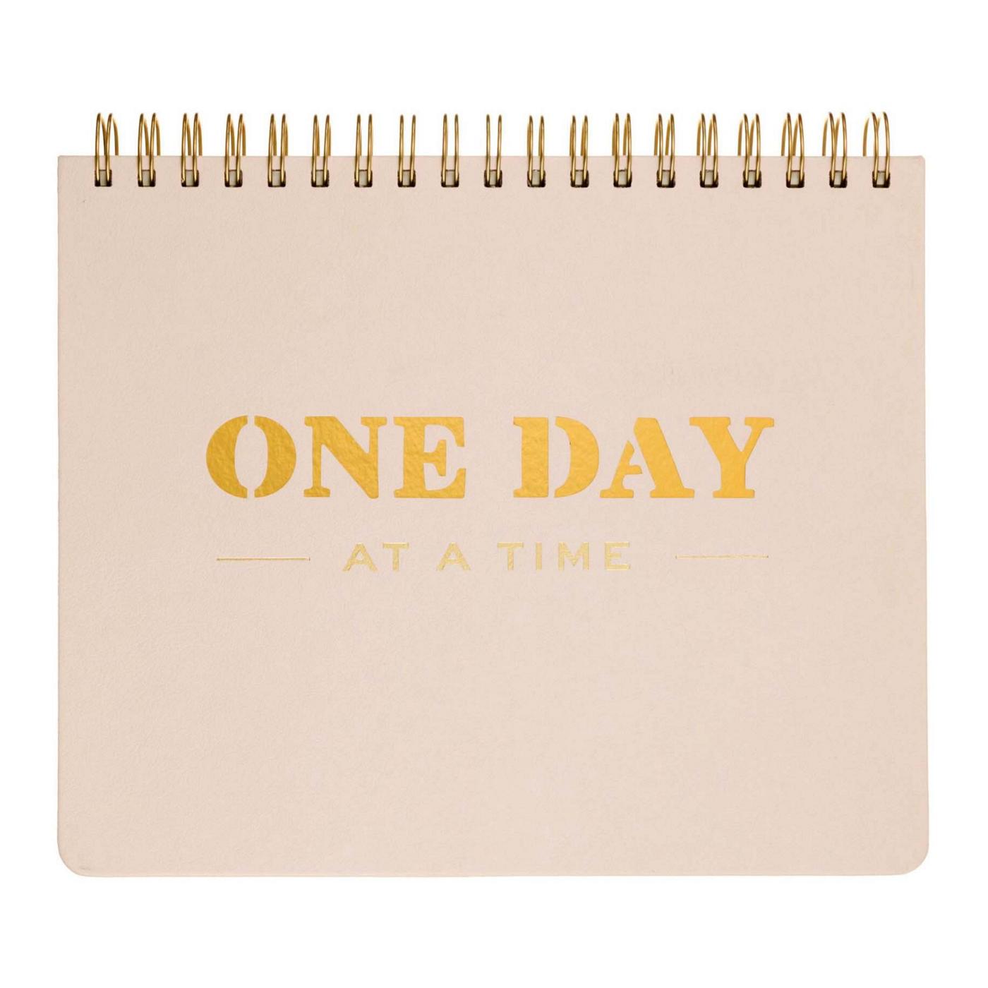 Eccolo One Day At A Time Spiral Desktop Planner - Shop Planners ...