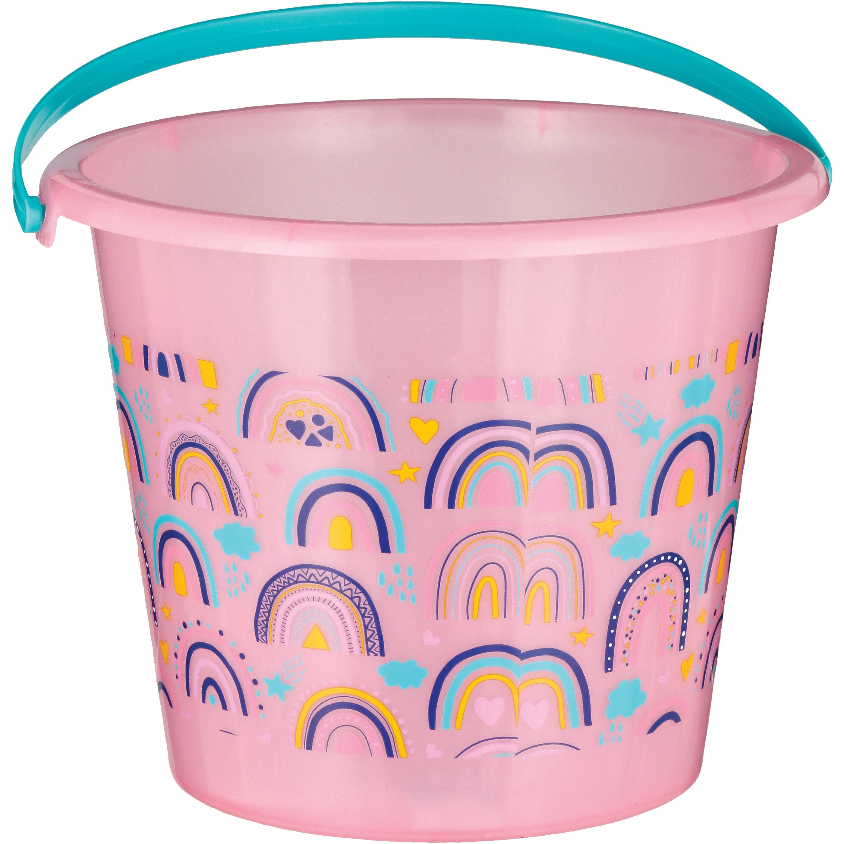 Destination Holiday Color Changing Rainbows Easter Bucket with Handle ...