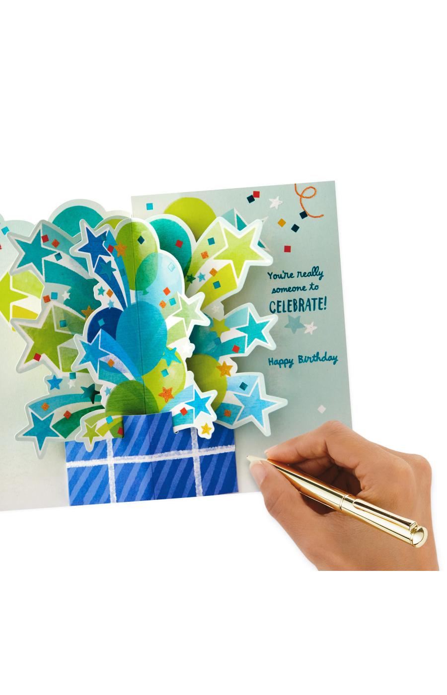 Hallmark Someone to Celebrate Paper Wonder Pop-Up Birthday Card - E50 ...