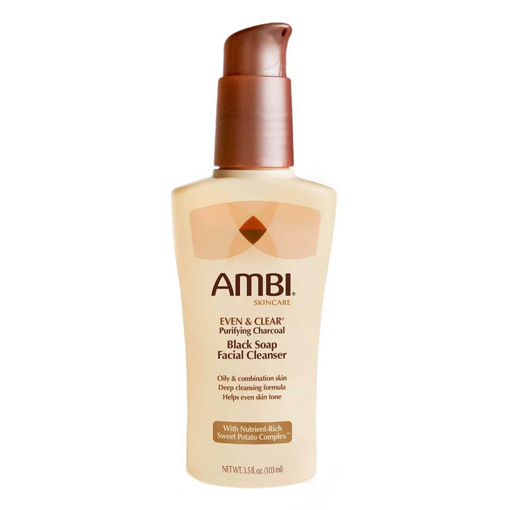 Ambi Even & Clear Purifying Charcoal Black Soap Facial Cleanser - Shop ...
