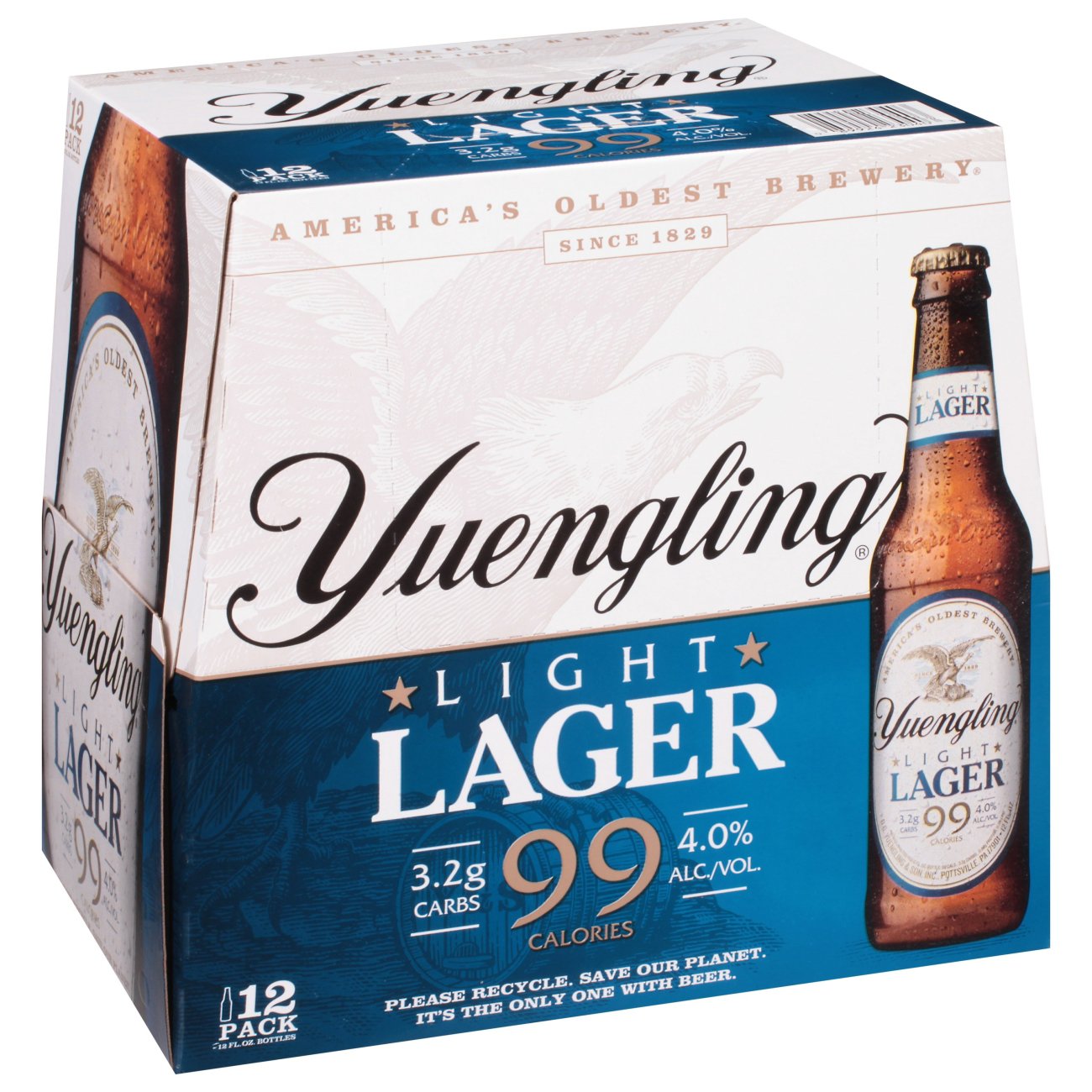Yuengling Light Lager Beer 12 oz Bottles - Shop Beer at H-E-B