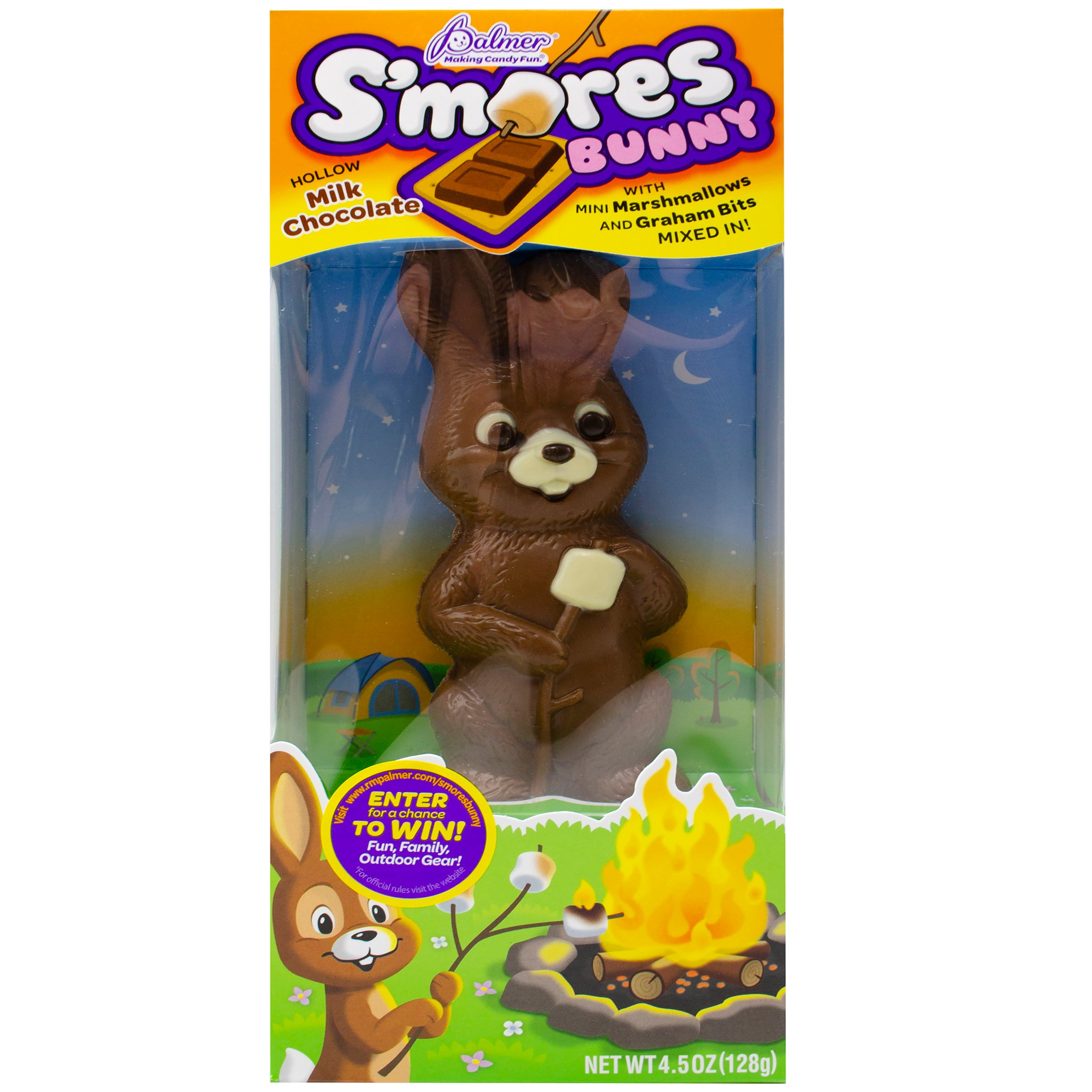Palmer S'mores Hollow Milk Chocolate Easter Bunny - Shop Candy at H-E-B