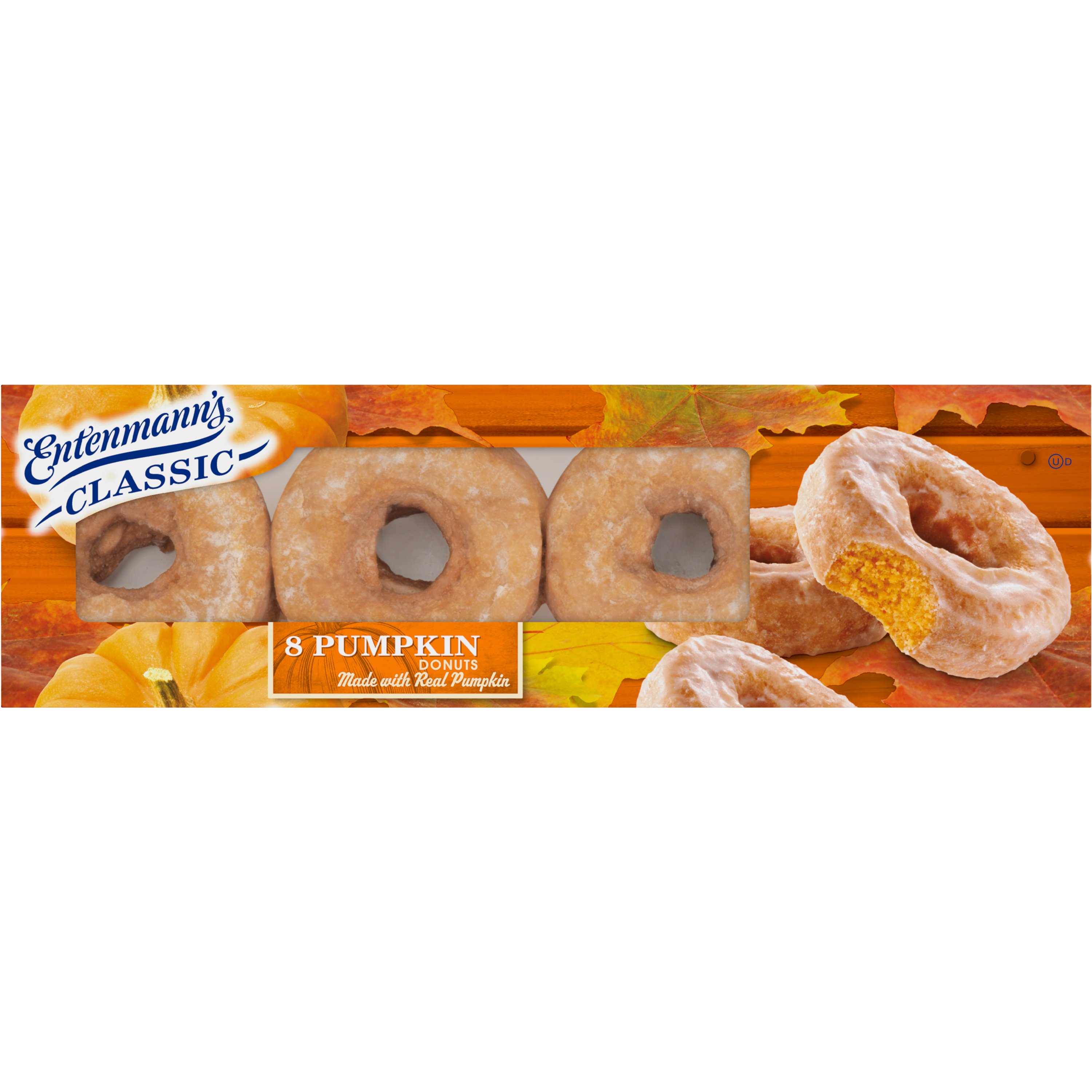 Entenmann's Classic Pumpkin Donuts - Shop Snack cakes at H-E-B
