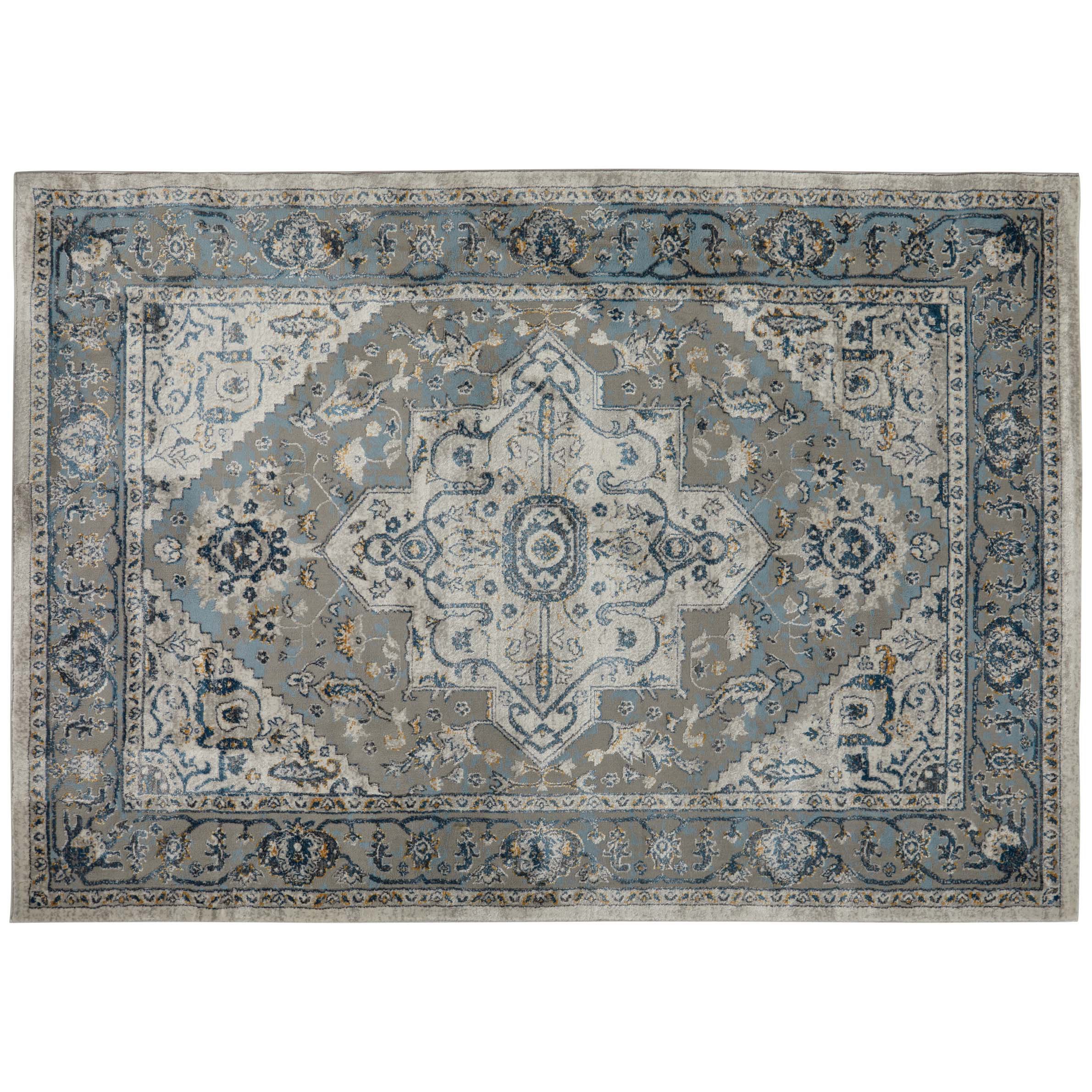 Haven + Key Medallion Accent Rug - Blue - Shop Rugs & Mats at H-E-B