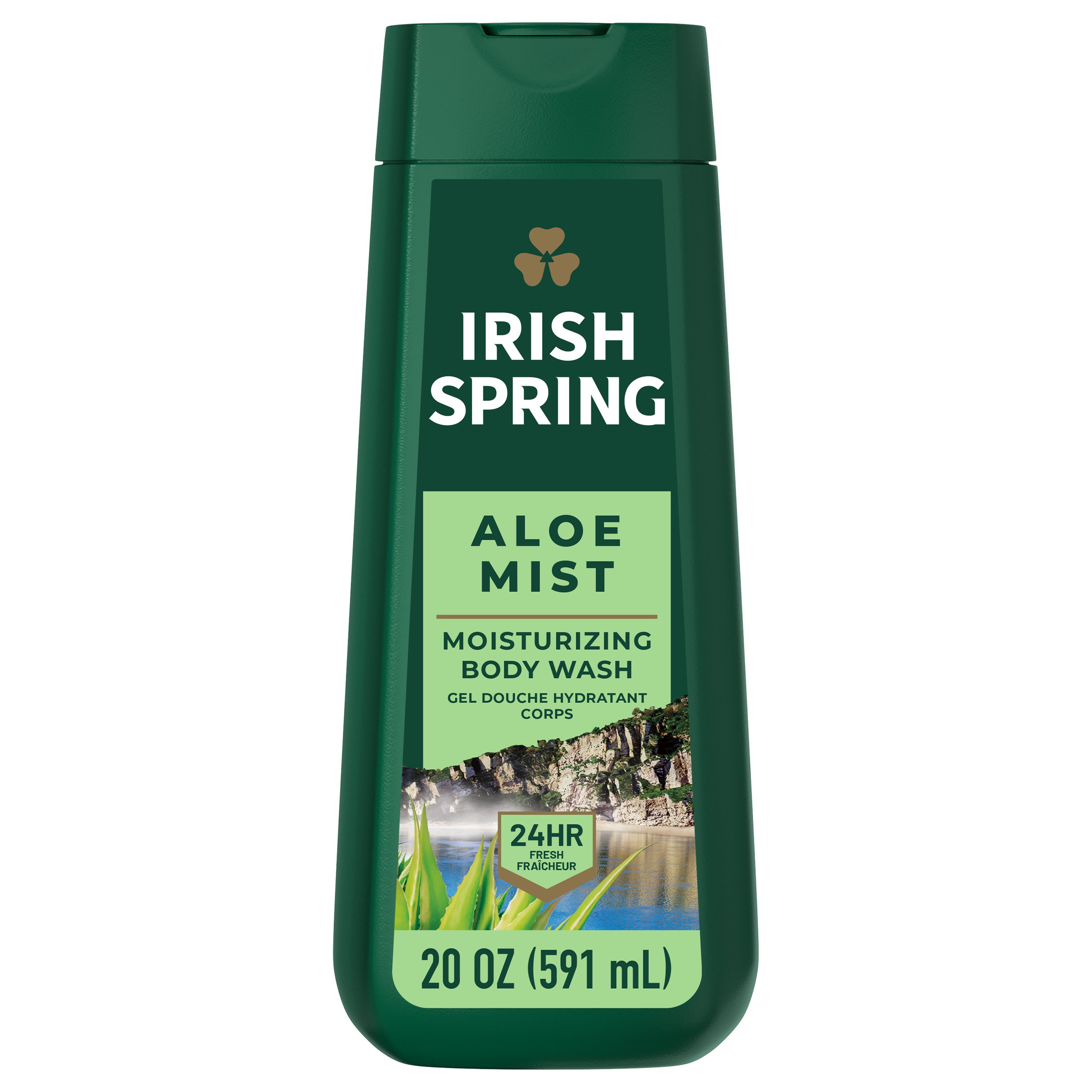 Irish Spring Moisturizing Face + Body Wash - Aloe Mist - Shop Body wash ...