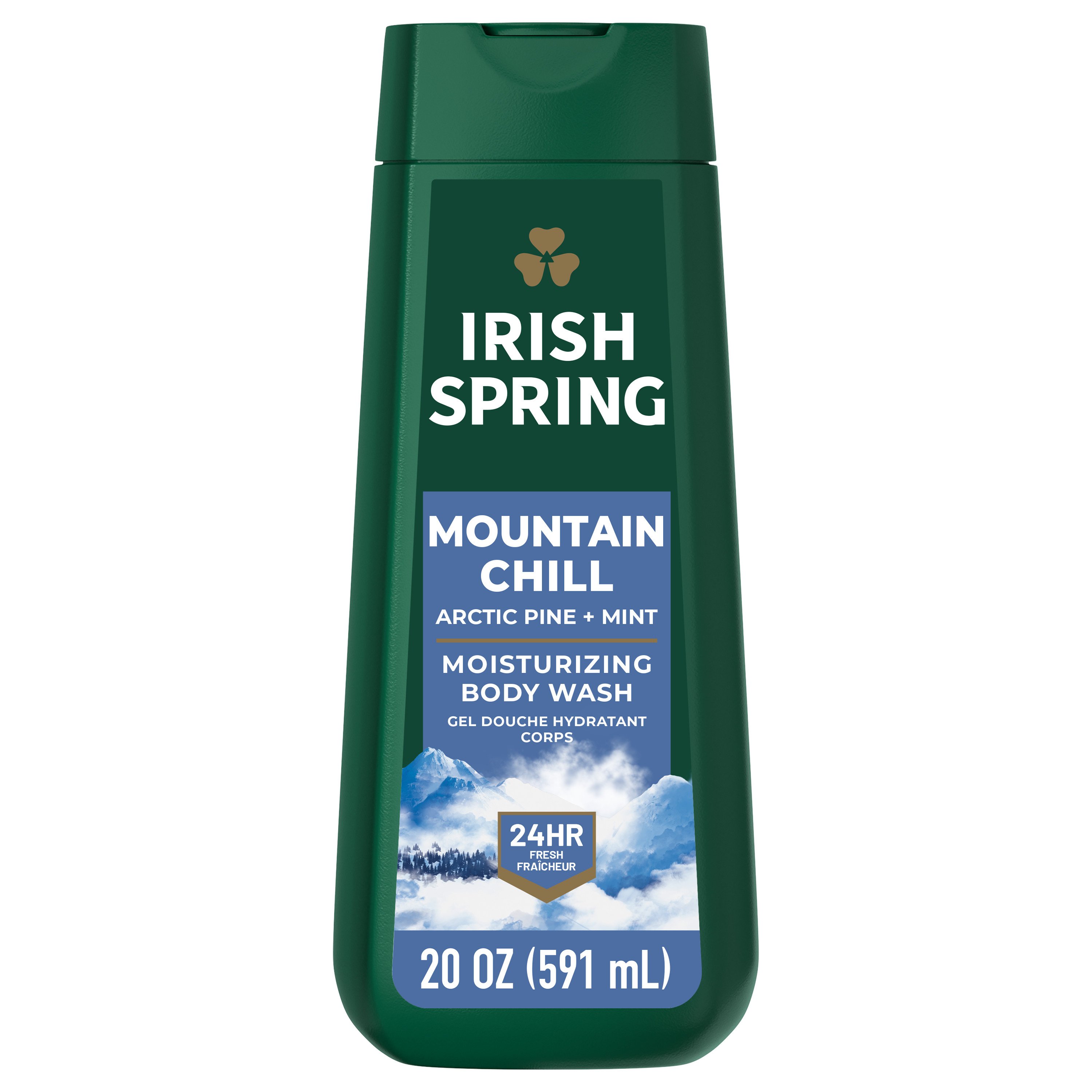 Irish Spring Moisturizing Face + Body Wash - Mountain Chill - Shop Body ...