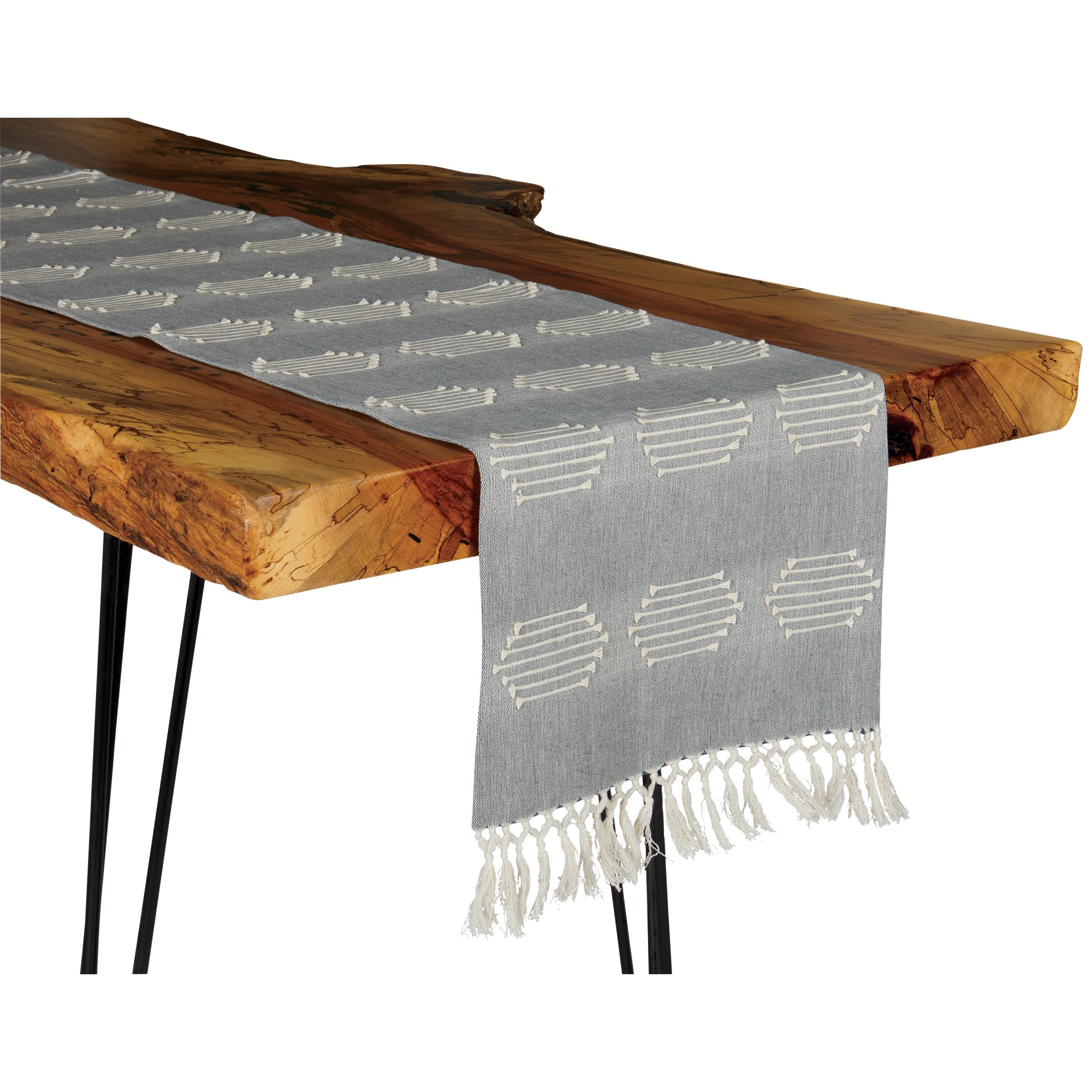 Haven + Key Decorative Table Runner – Chambray Blue - Shop Kitchen ...