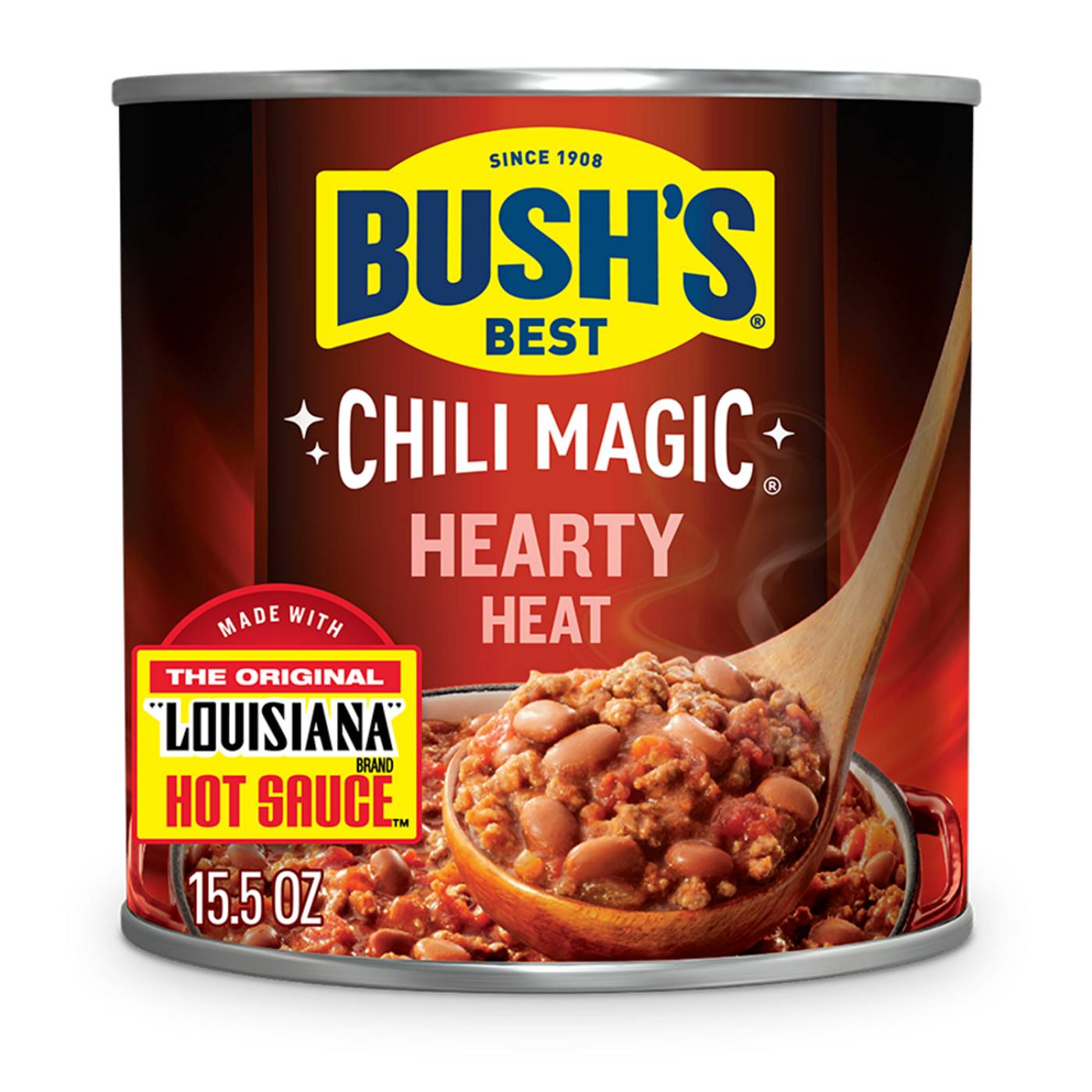 Bush's Best Chili Magic Hearty Heat Chili Starter - Shop Soups & chili ...