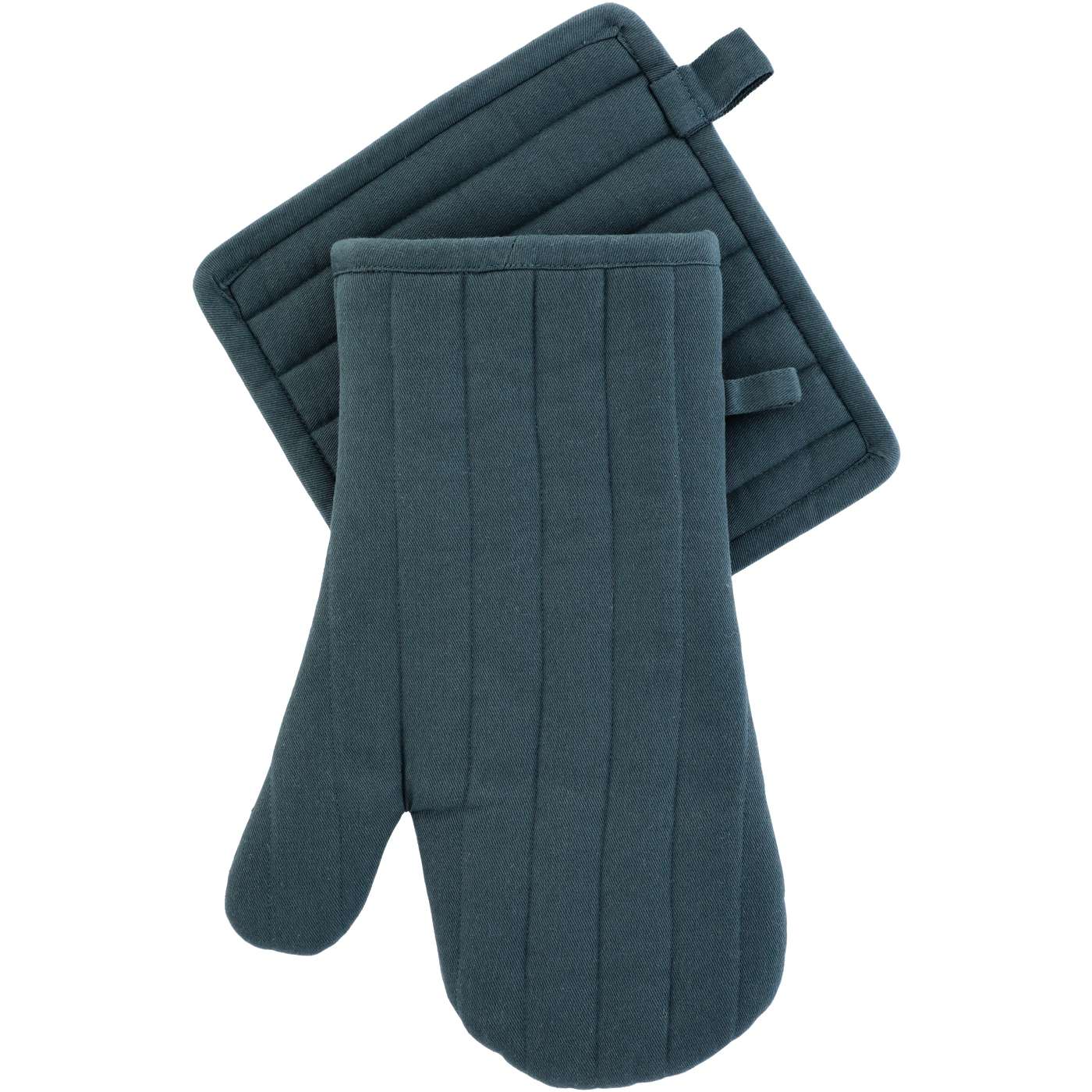 Haven + Key Oven Mitt & Potholder Set – Slate Blue - Shop Kitchen ...