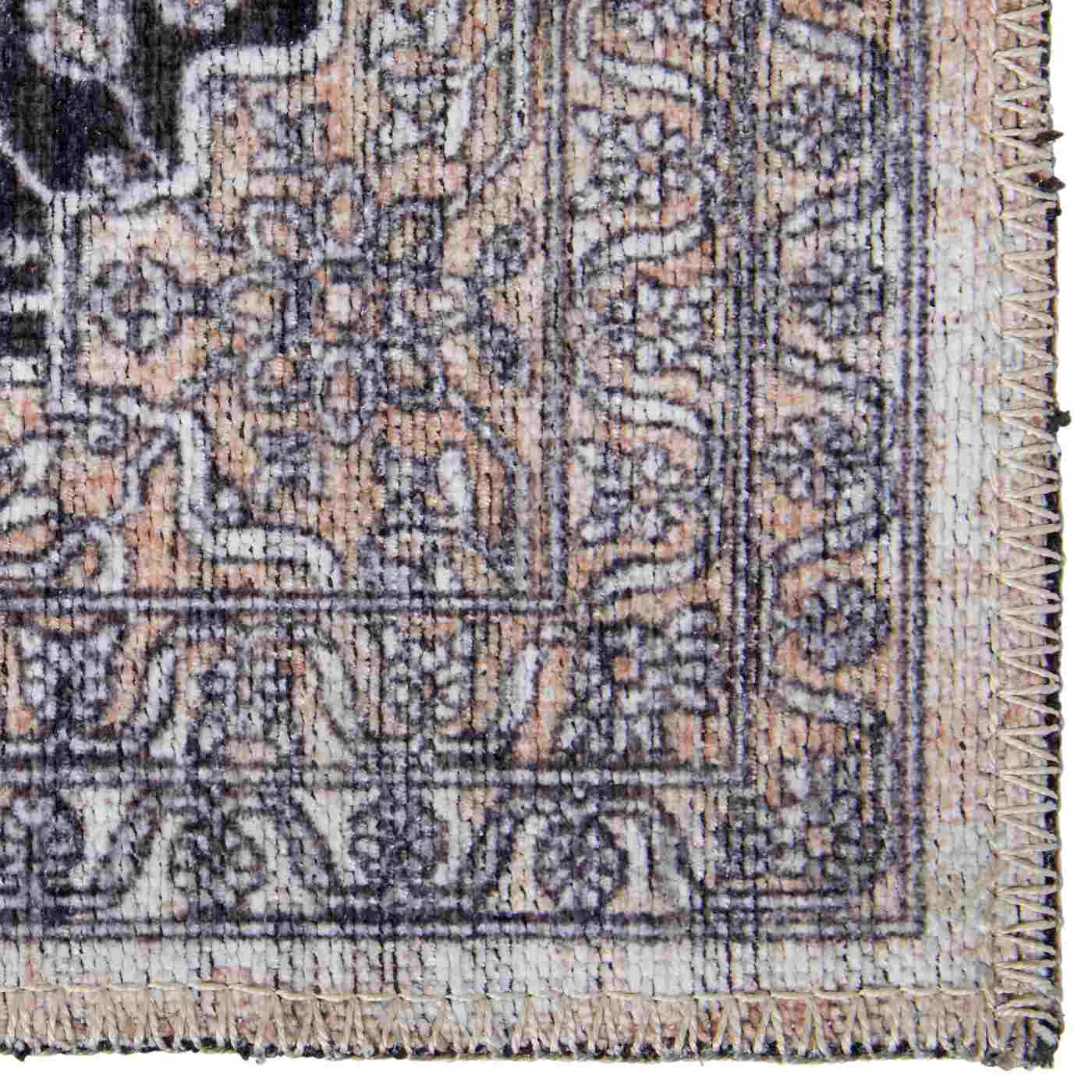 Haven + Key Chenille Cotton Geometric Area Rug – Blue & Ivory - Shop ...