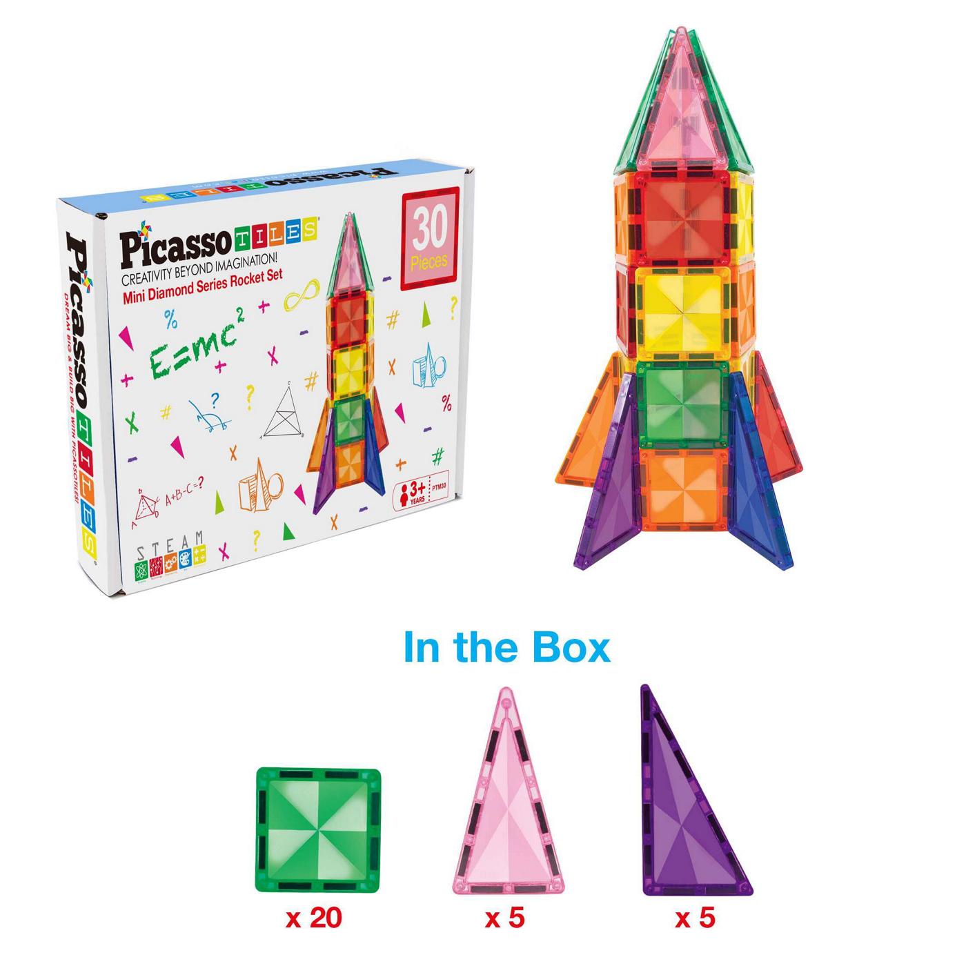 Picasso Tiles Mini Diamond Series Rocket Set - Shop Lego & building ...