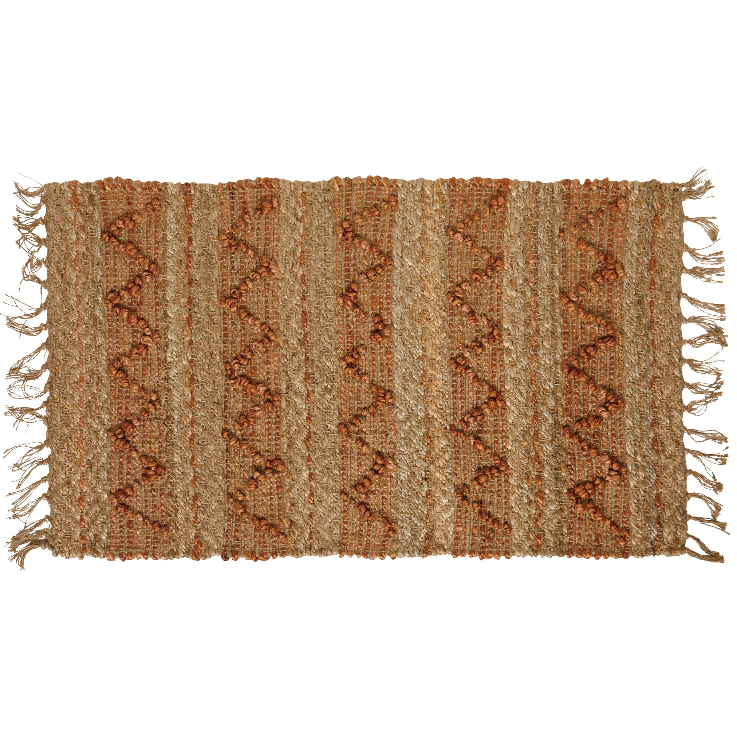 Haven + Key Jute Accent Rug - Terracotta - Shop Rugs & Mats at H-E-B
