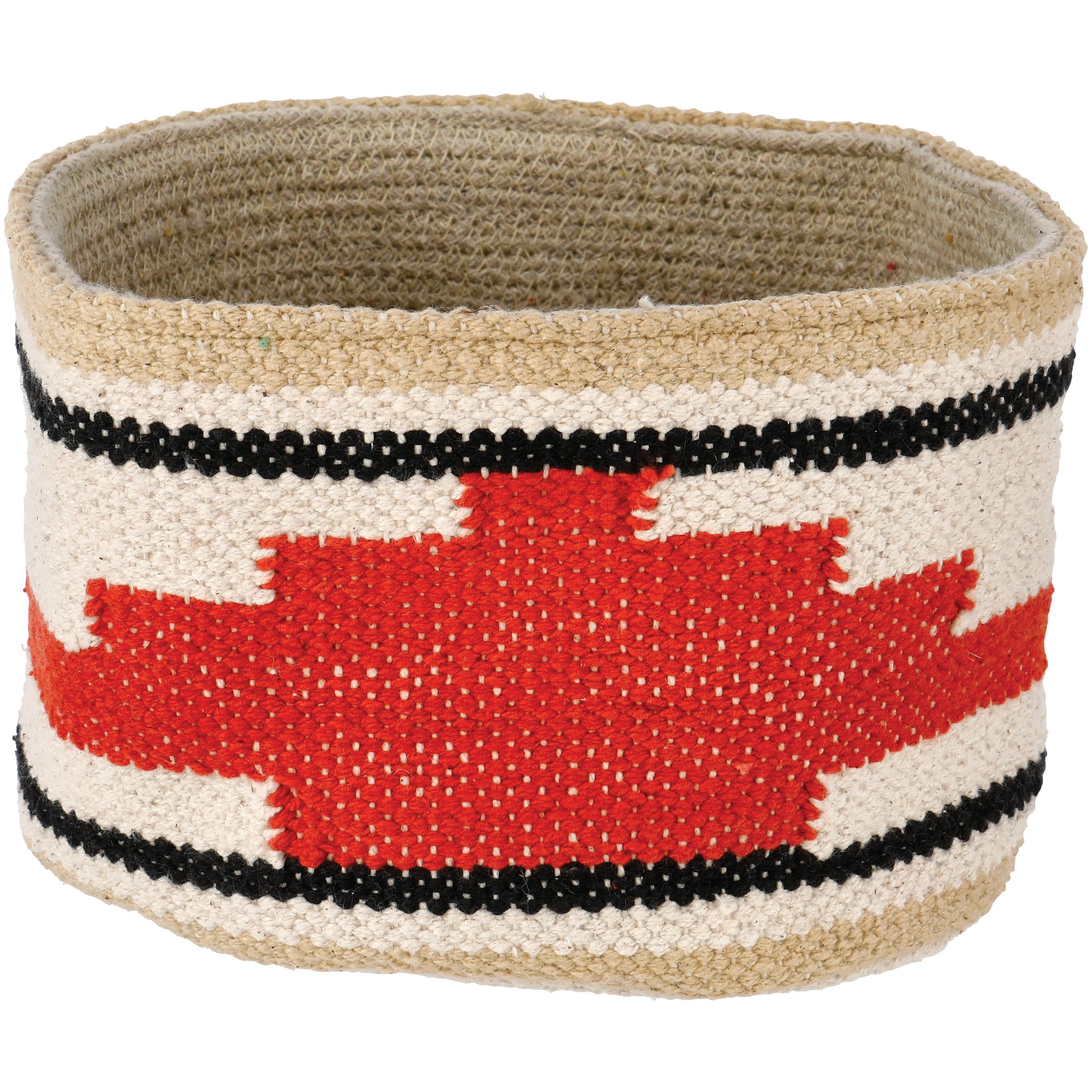 Haven + Key Woven Aztec Basket - Shop Seasonal Decor at H-E-B
