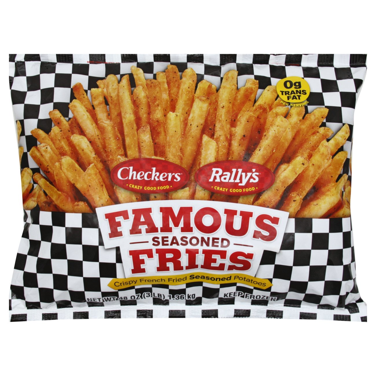 Checkers Rally's Famous Seasoned Fries - Shop Entrees & sides at H-E-B