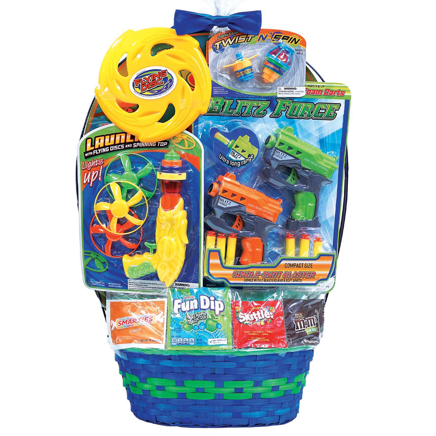 Wondertreats Easter Basket with Toys and Candy - Shop Gift baskets at H-E-B