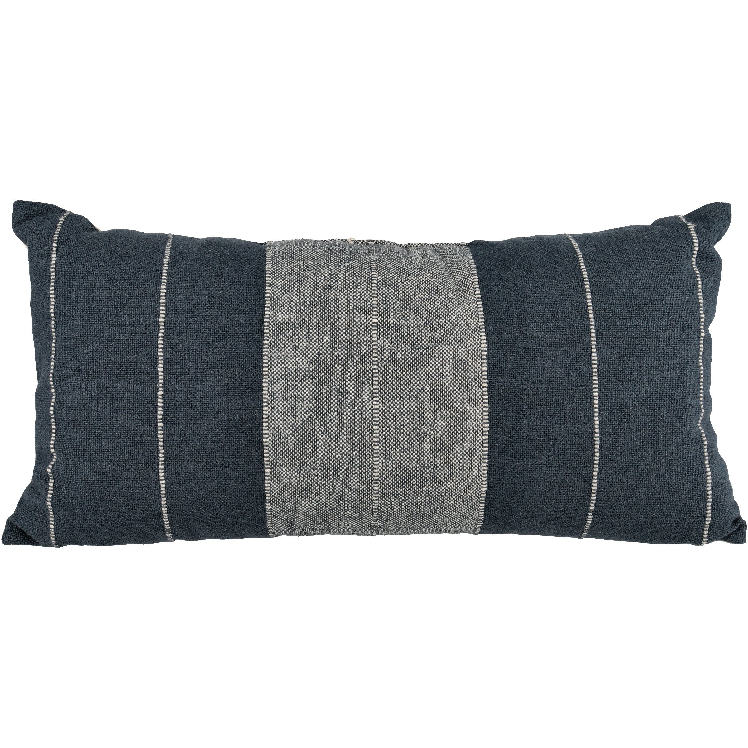 Haven + Key Striped Lumbar Throw Pillow – Slate Blue - Shop Pillows at ...