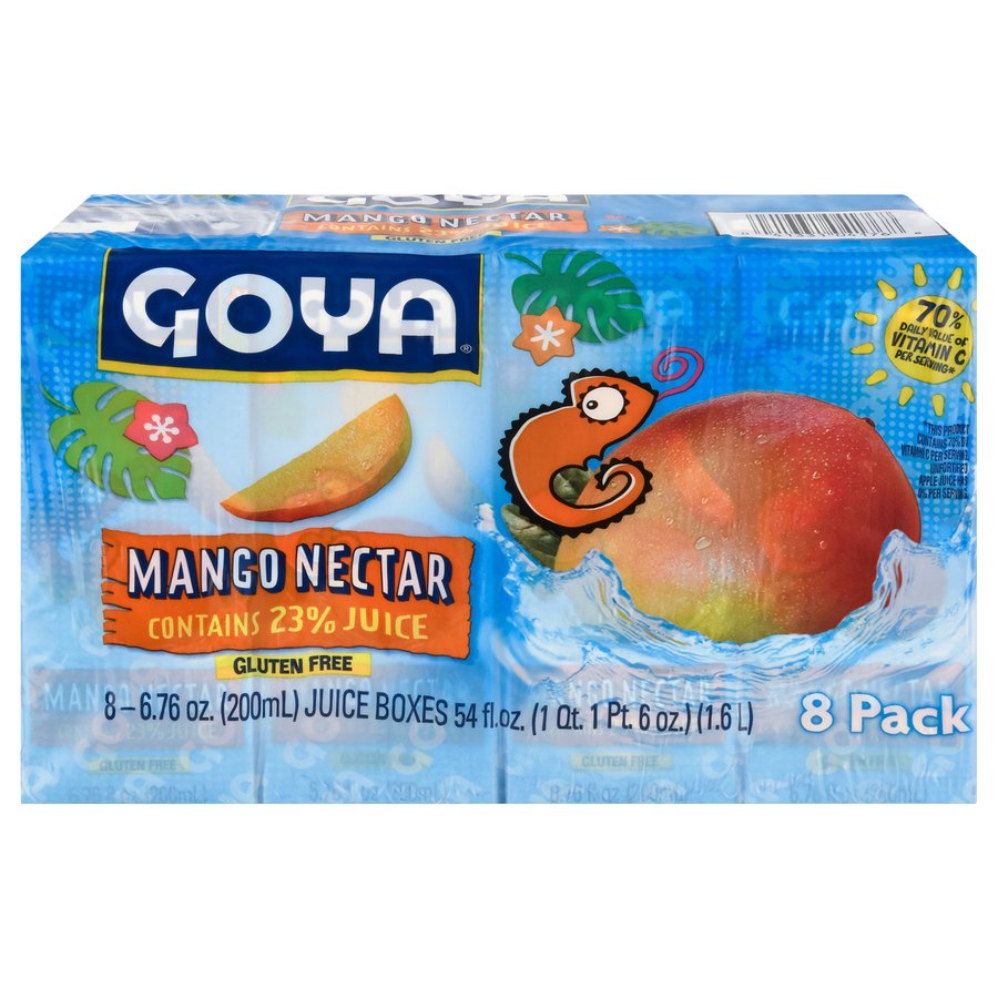Goya Mango Nectar 6.76 oz Juice Boxes - Shop Juice at H-E-B