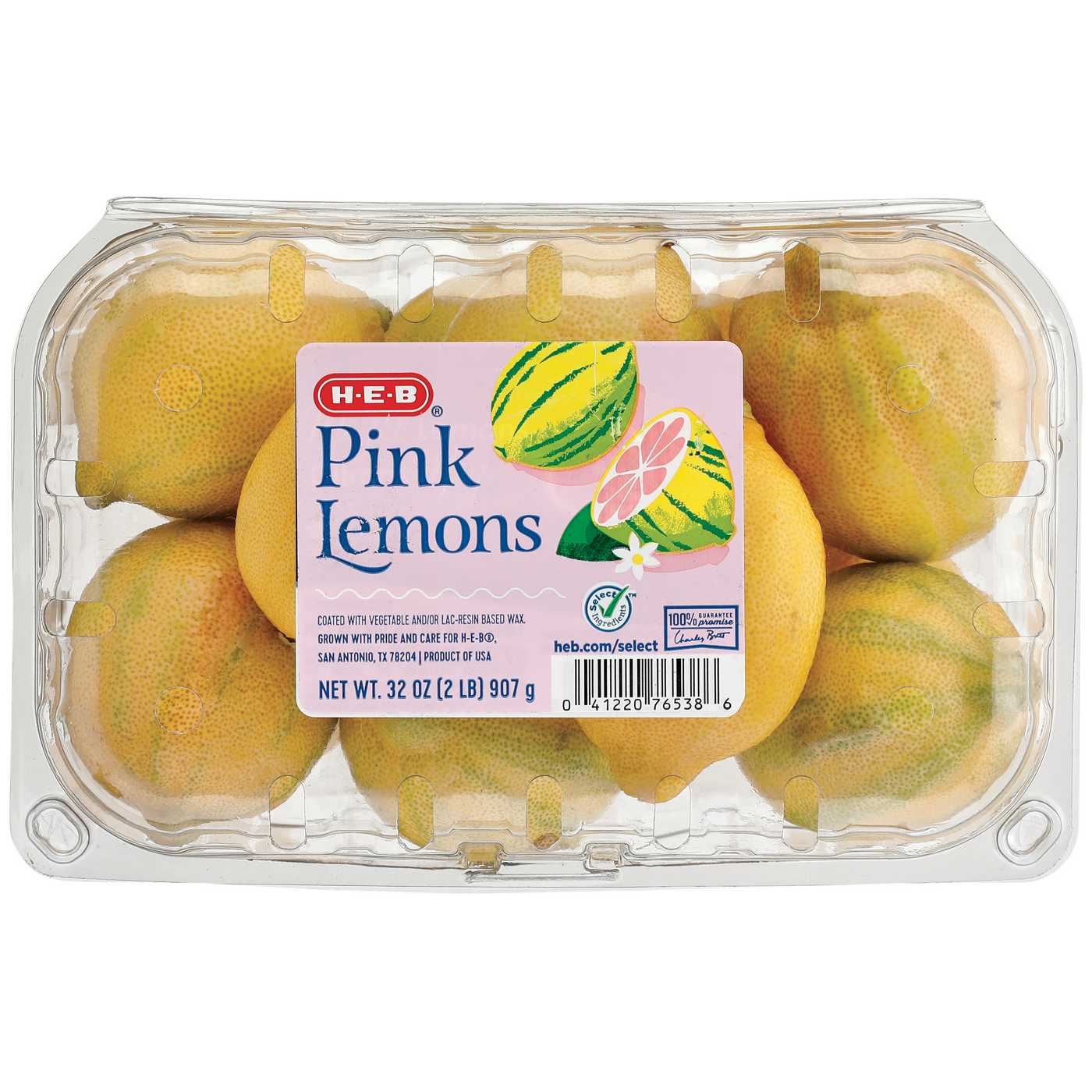 H-E-B Fresh Pink Lemons - Shop Citrus at H-E-B