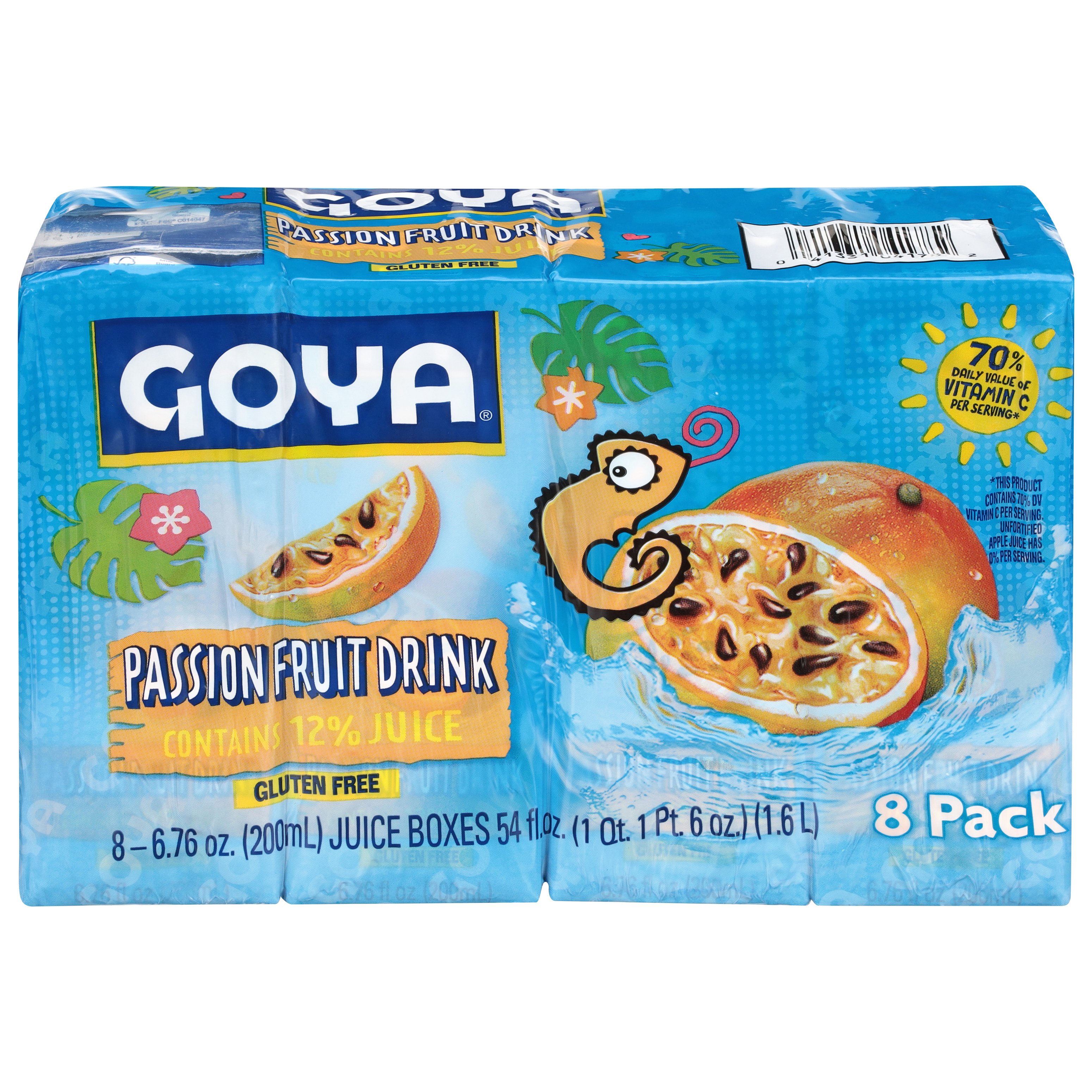 Goya Passion Fruit Drink 6.76 oz Juice Boxes - Shop Juice at H-E-B