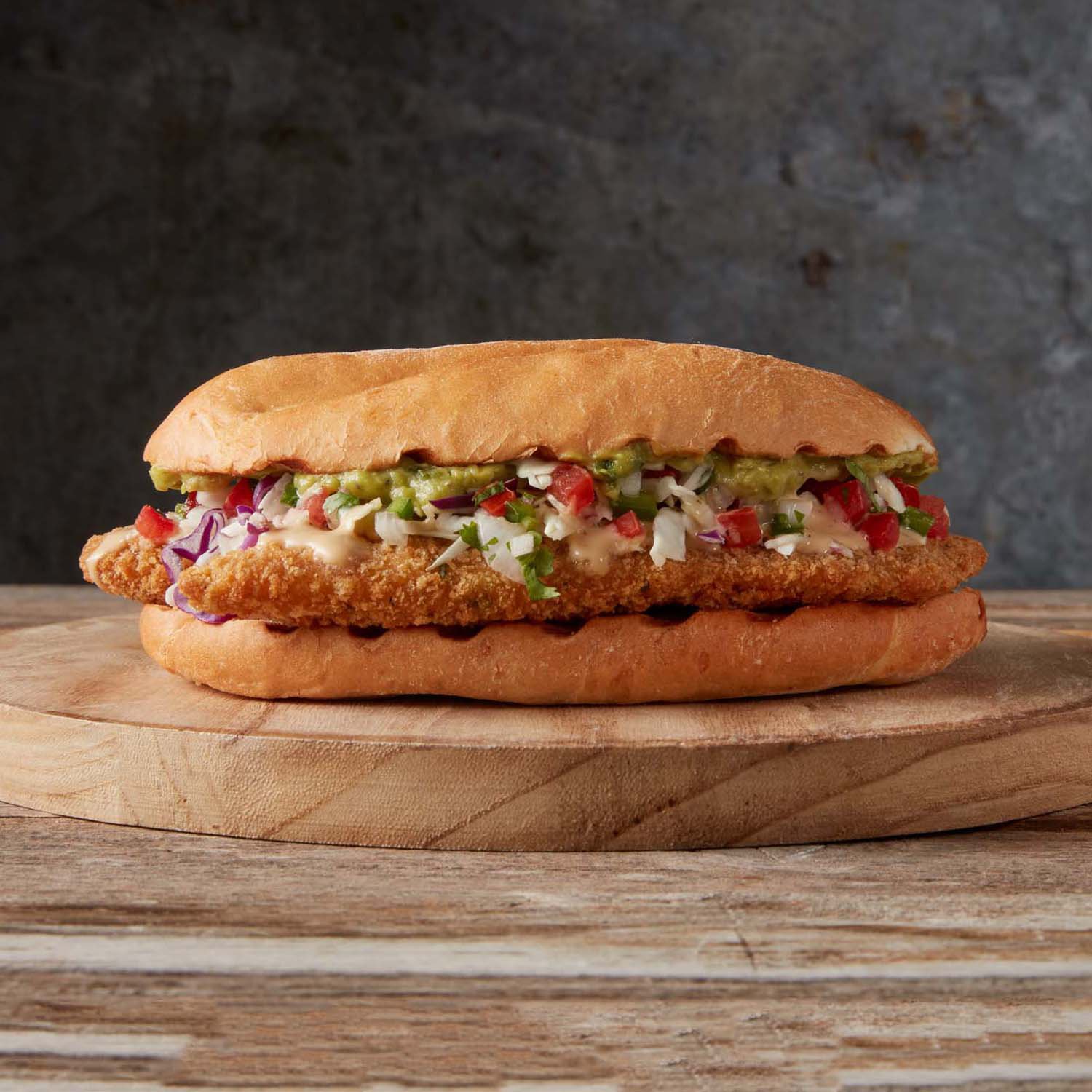 Flaming Bird Fried Fish Torta - Shop Entrees & Sides at H-E-B