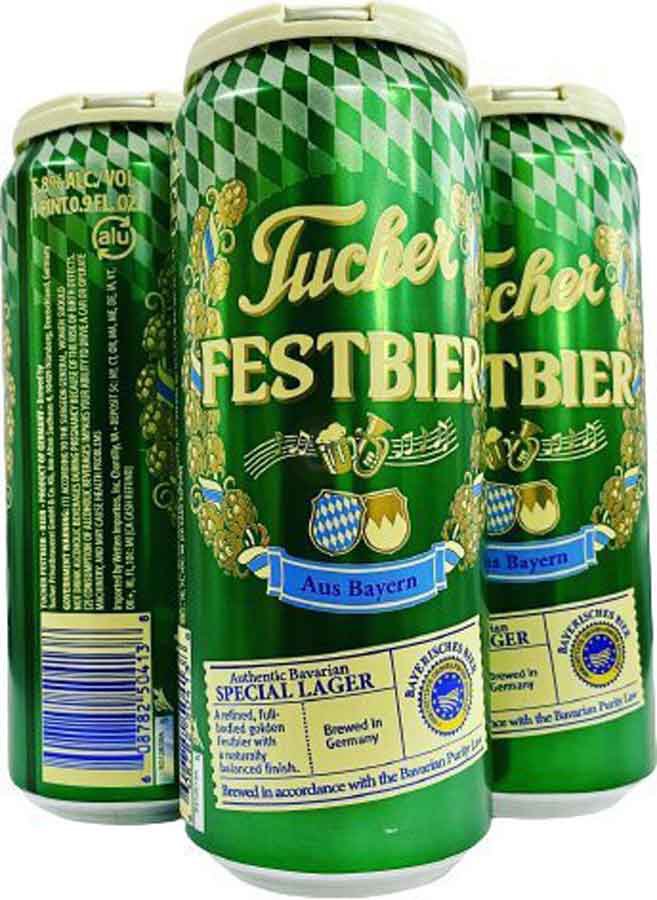 Tucher Festbier 4 pk Cans - Shop Beer at H-E-B
