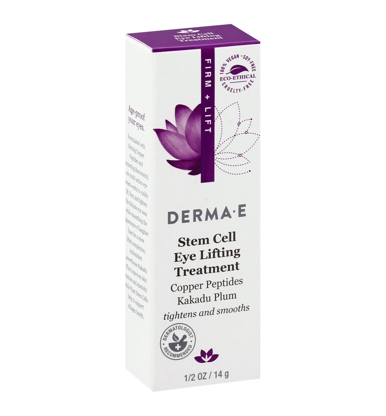 Derma E Stem Cell Eye Lifting Treatment - Shop Facial masks ...