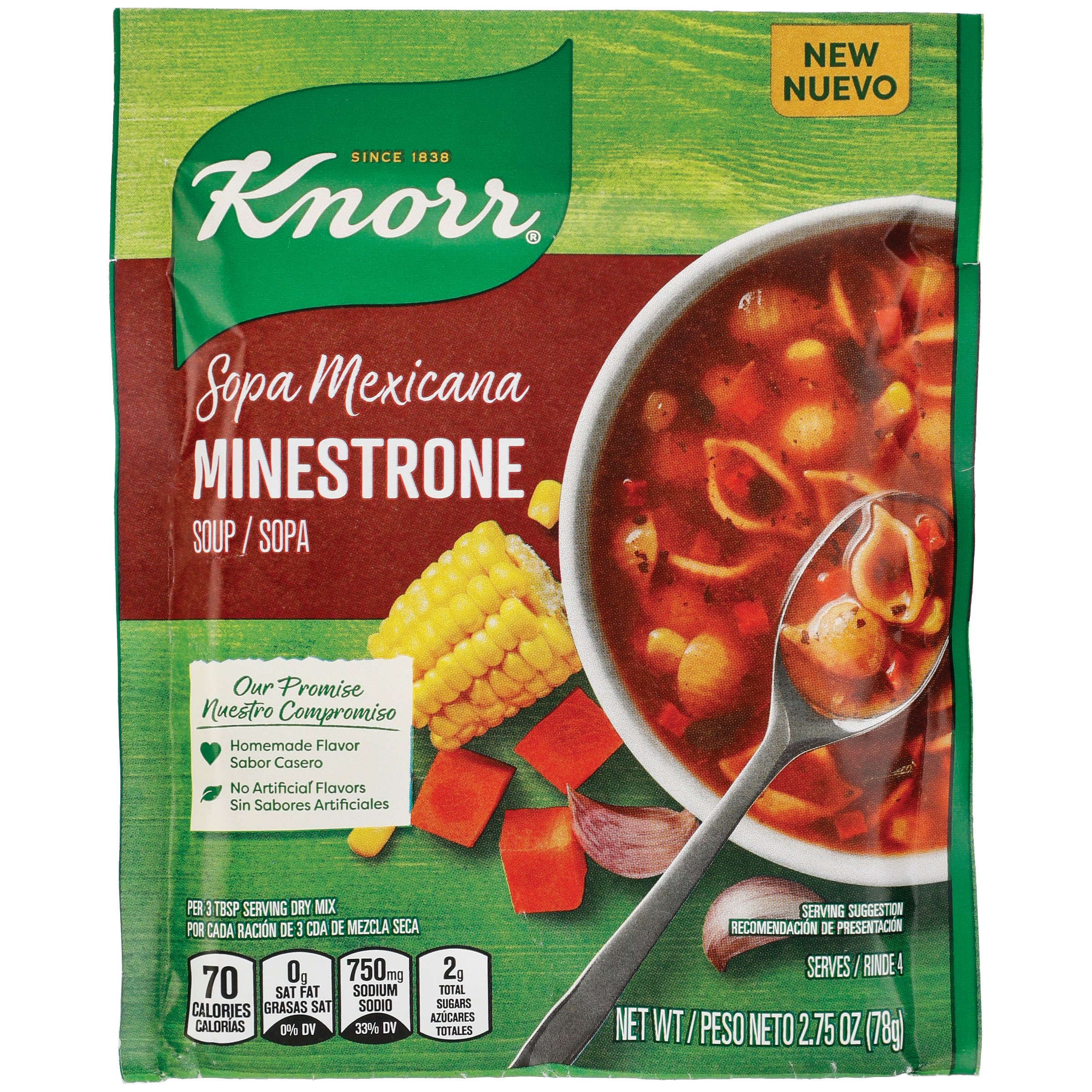 Knorr Sopa Mexicana Minestrone Soup - Shop Soups & chili at H-E-B